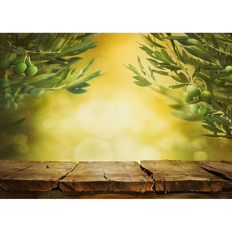 Snow Winter Forest Photography Backdrops Shrubbery Nature Scenery Ferns ...