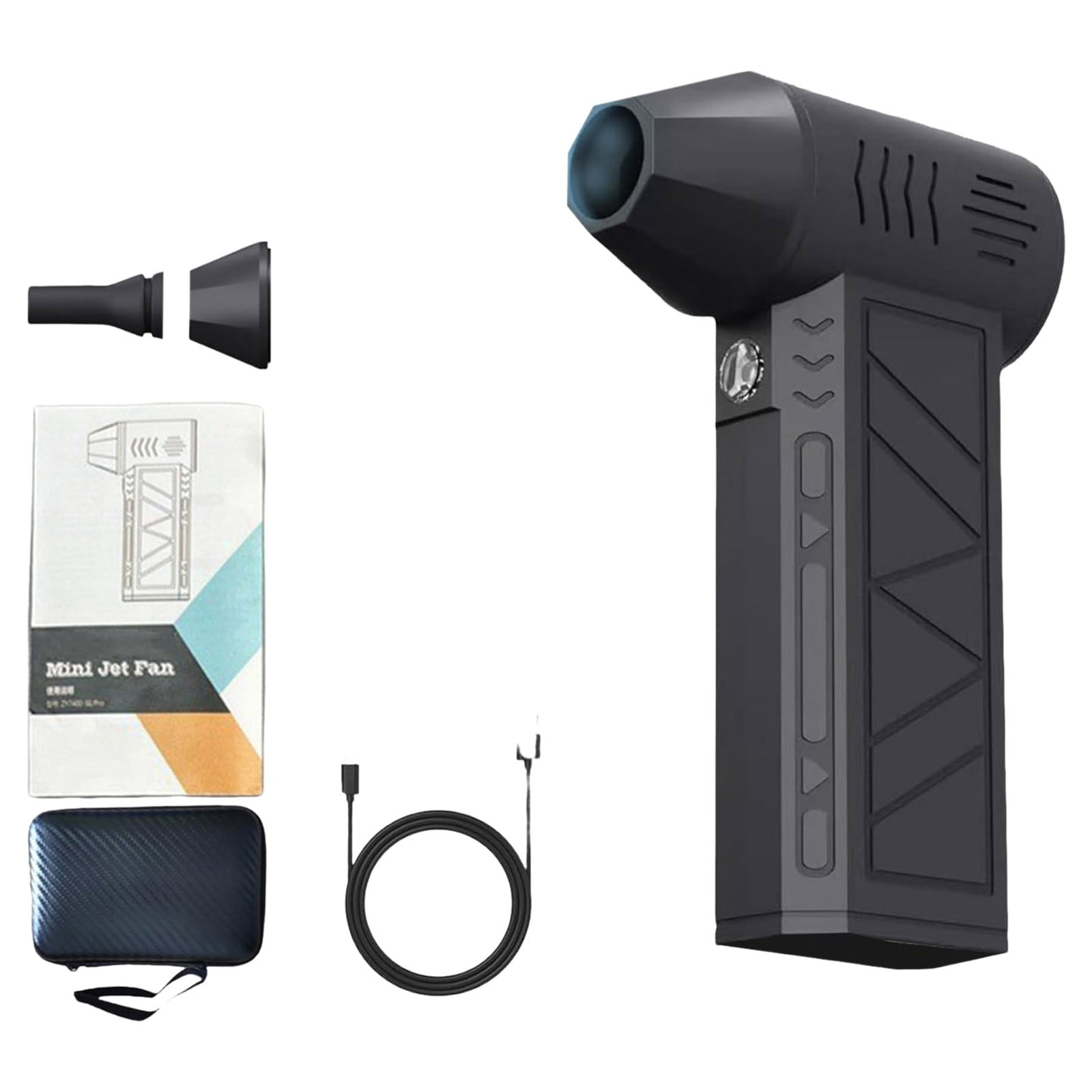 Snow Wiz LED Turbo Blower, Mini Electric Turbo Breeze Blower for Quick ...