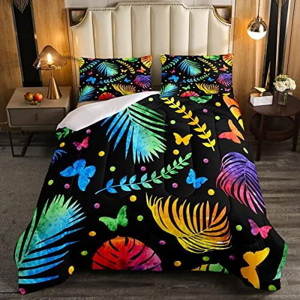Snow Wolf Comforter Set Size Wild Animal Theme Bedding Set 3pcs for ...