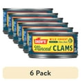 (6 pack) Snow's Minced Clams in Clam Juice, 6.5 oz - Walmart.com