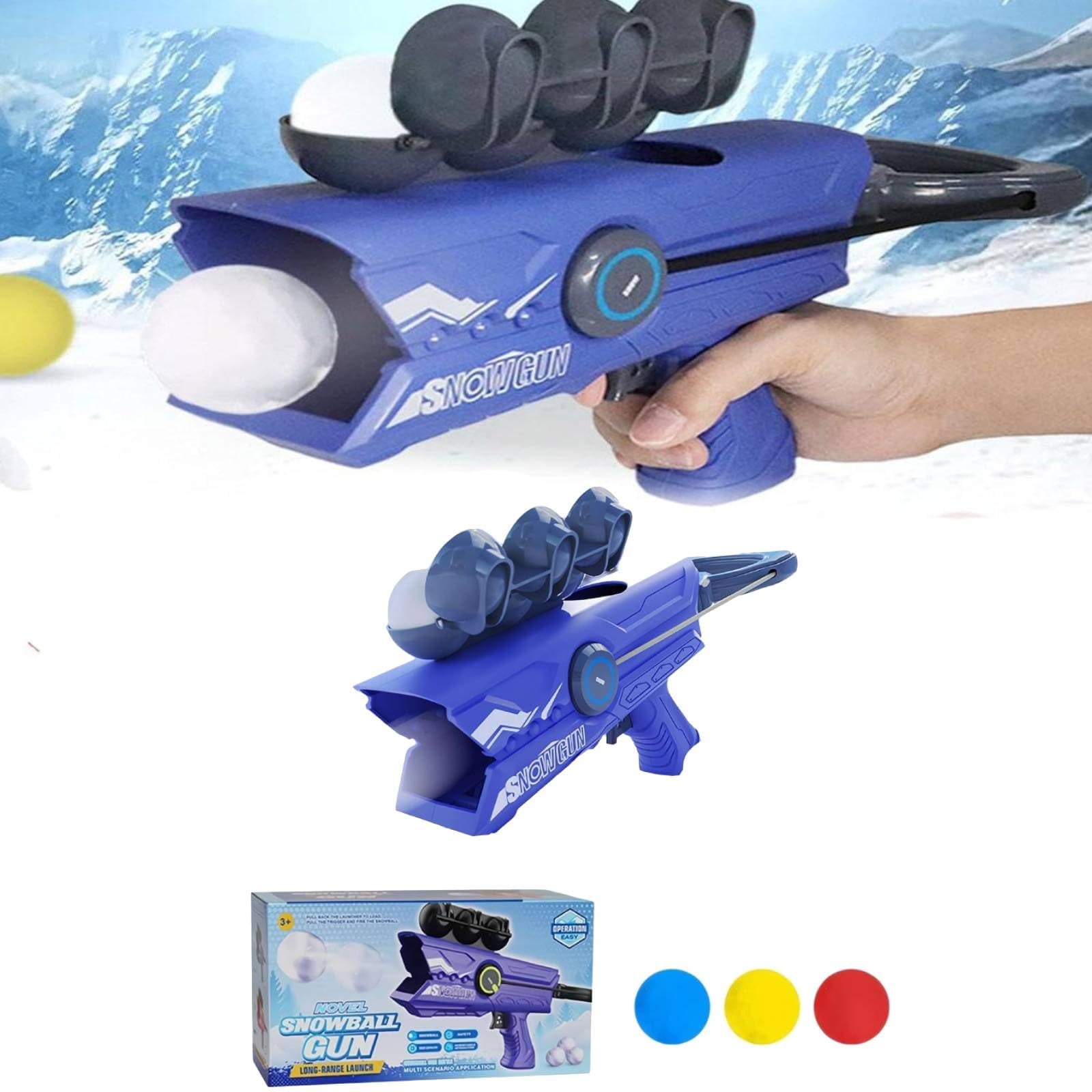 Snowball Blaster Gun,Snowball Shooter,Snowball Maker,Snowball Launcher ...