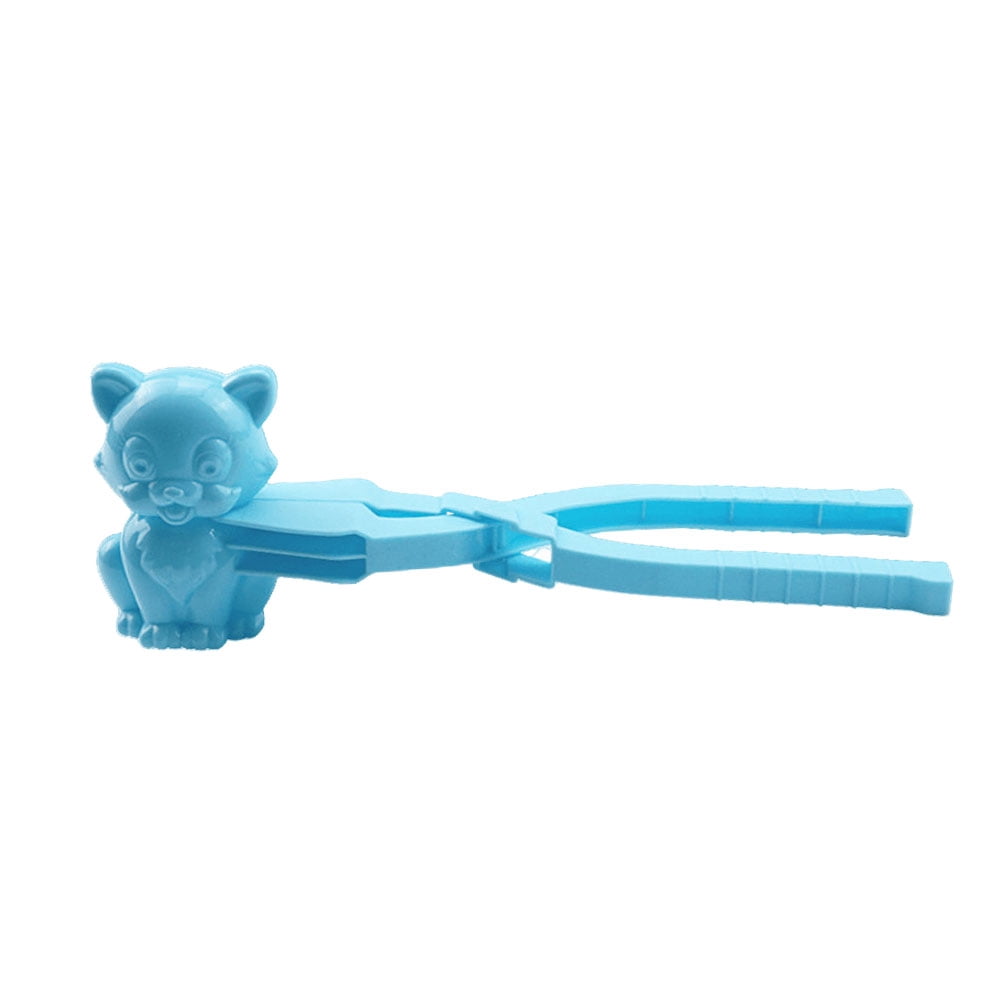 Snowball Maker Clips Cute Sand Mold Tool Snowball Clamps for Kids (Cat ...