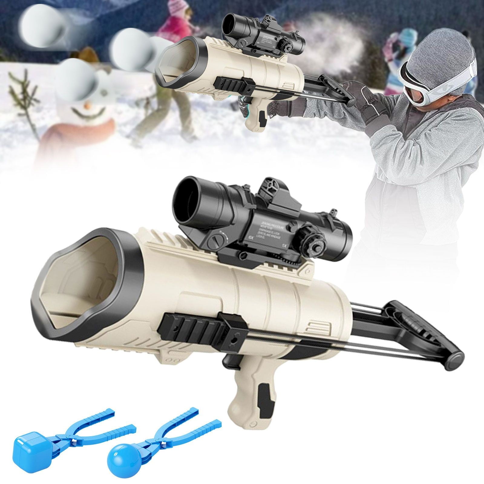 Snowball Making Toys Set 3 Pieces Winter Toys With Snowball Snowball ...