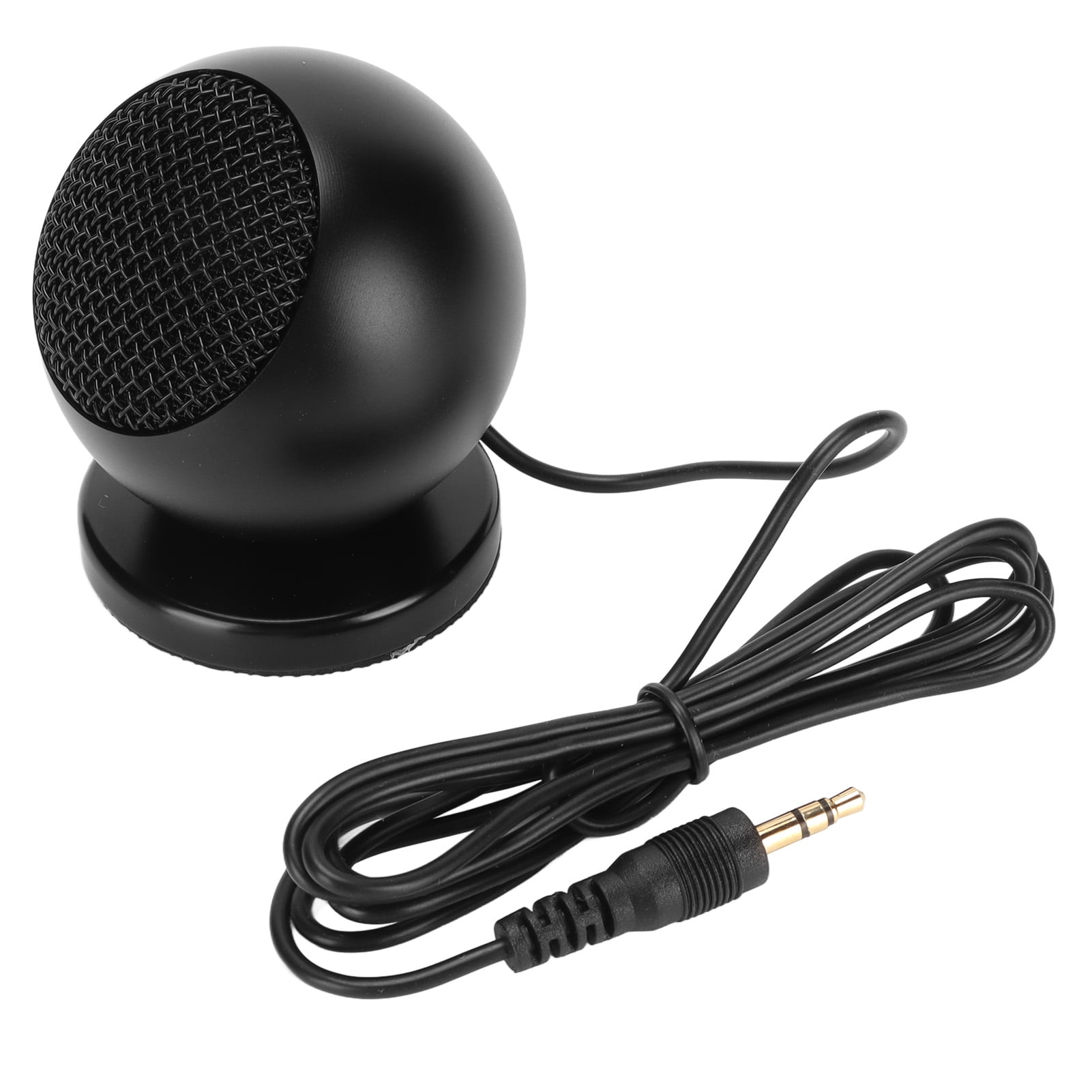 Snowball Microphone 3.5mm Omni Directional Plug and Play Palm Size ...