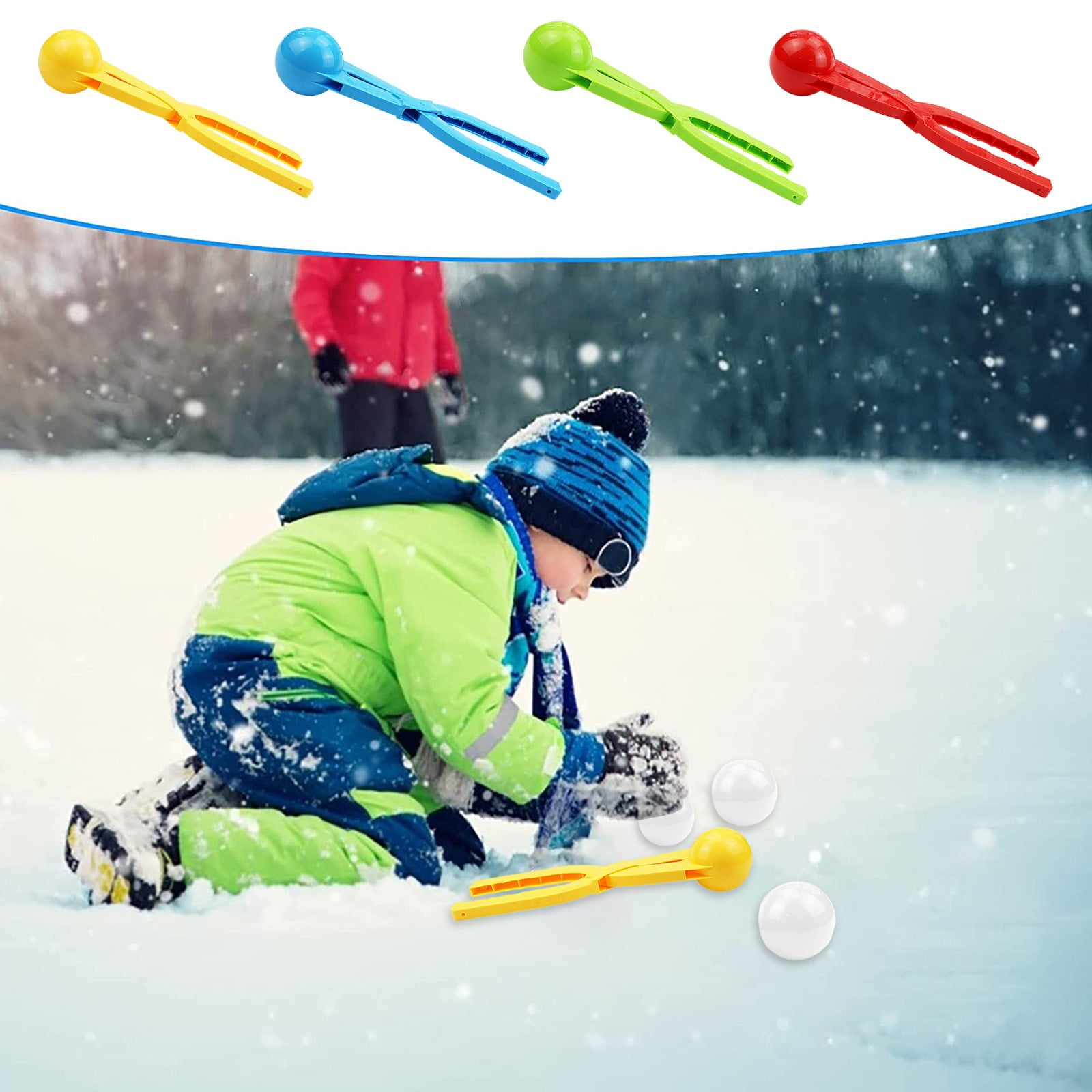 Snowball Mould Abs Snowball Clamp Mould Quick & Easy For Winter Outdoor ...
