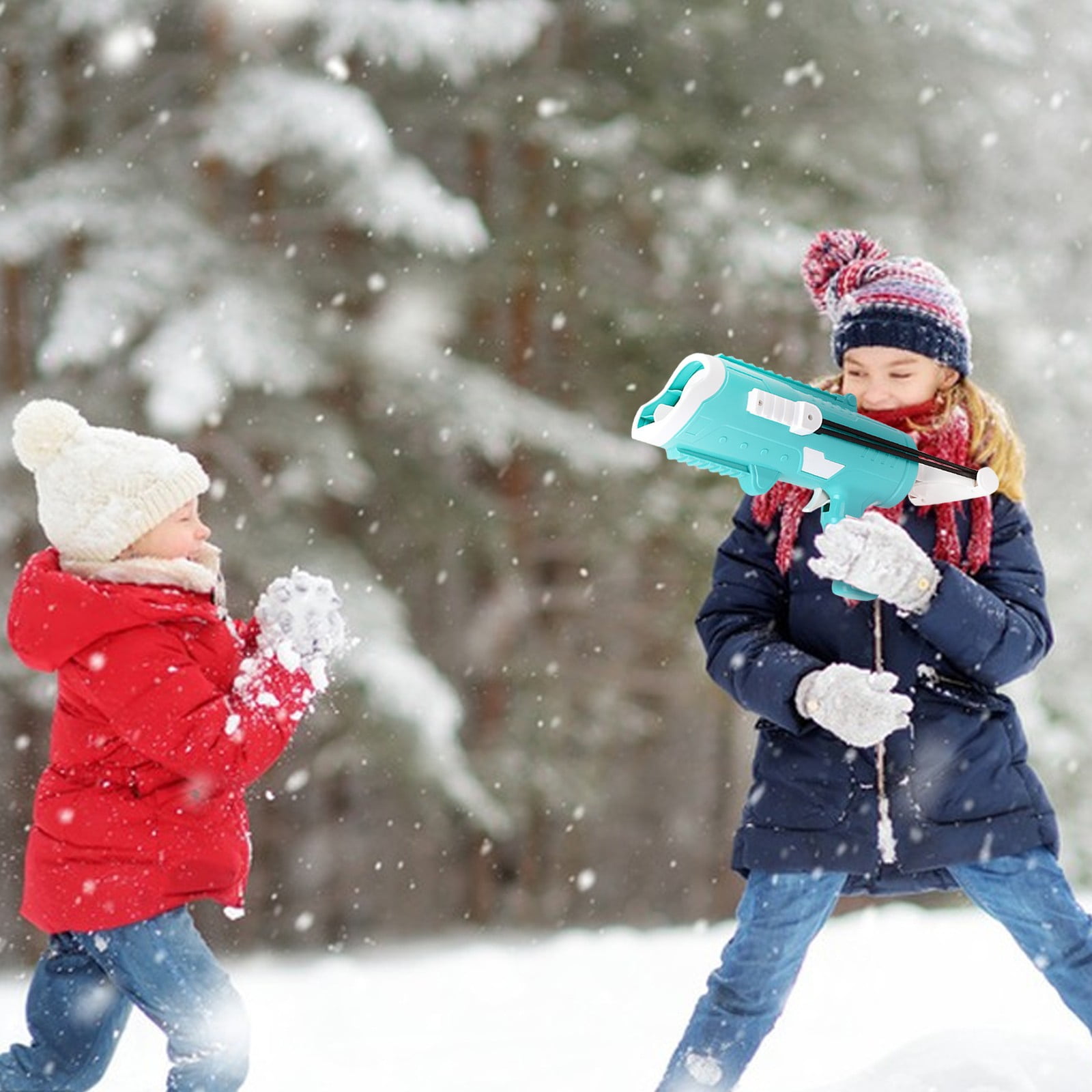Snowball Shooter Snowball Launcher Snow Toys for Kids Outdoor Snowball ...