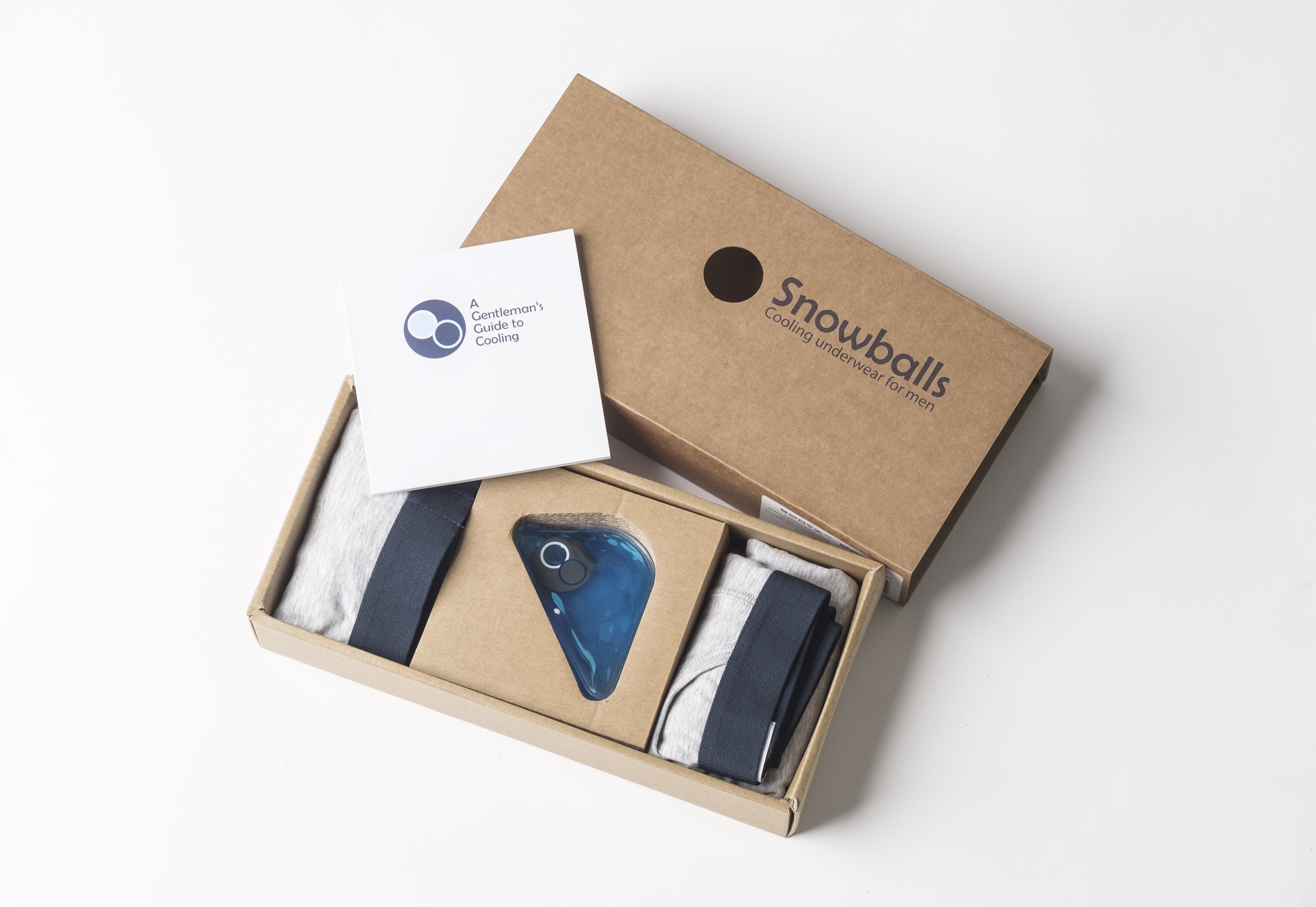 Snowballs Cooling Underwear for Men - Tight Boxers Shorts Set - Walmart.com