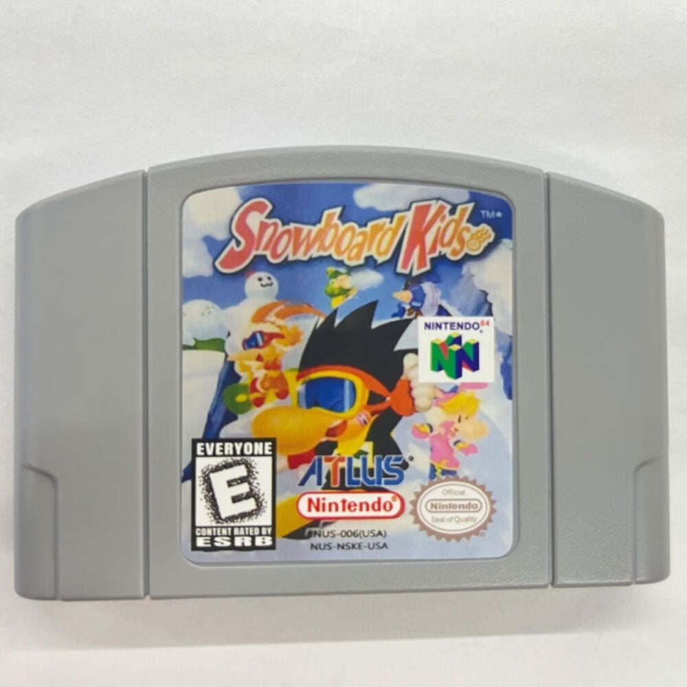 Snowboard Kids N64 Game Cartridges for N64 - Walmart.com
