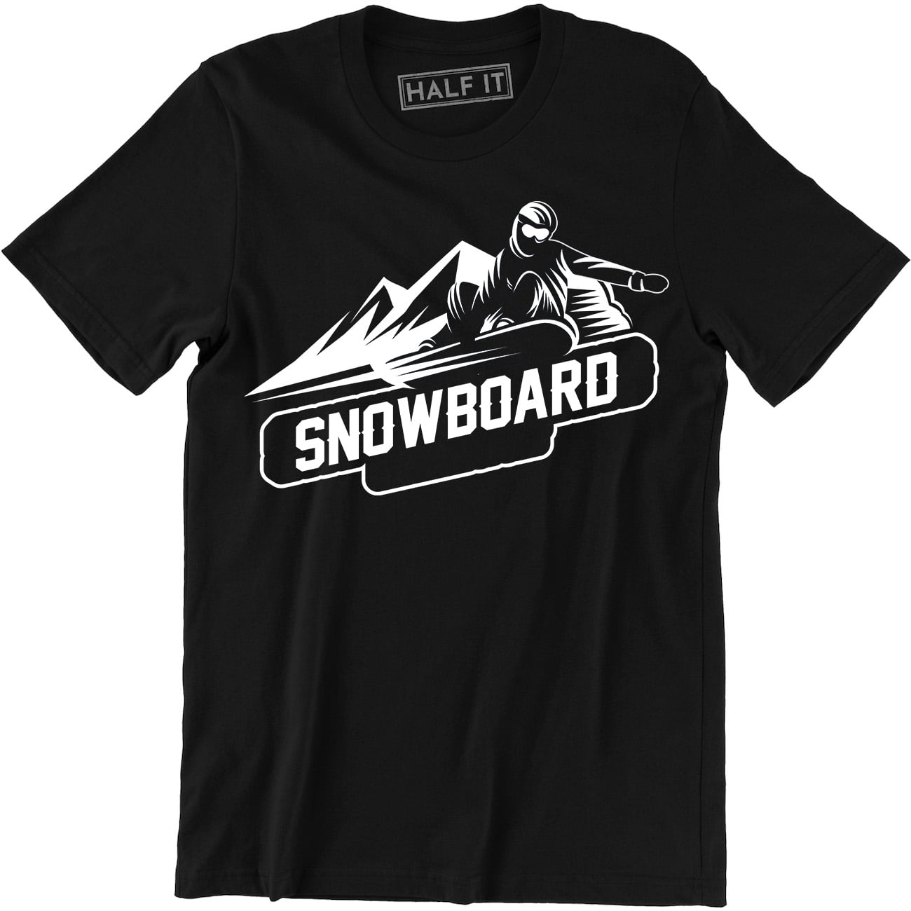 Snowboard Winter Holiday Vacation Freestyle Off Men's T-Shirt - Walmart.com