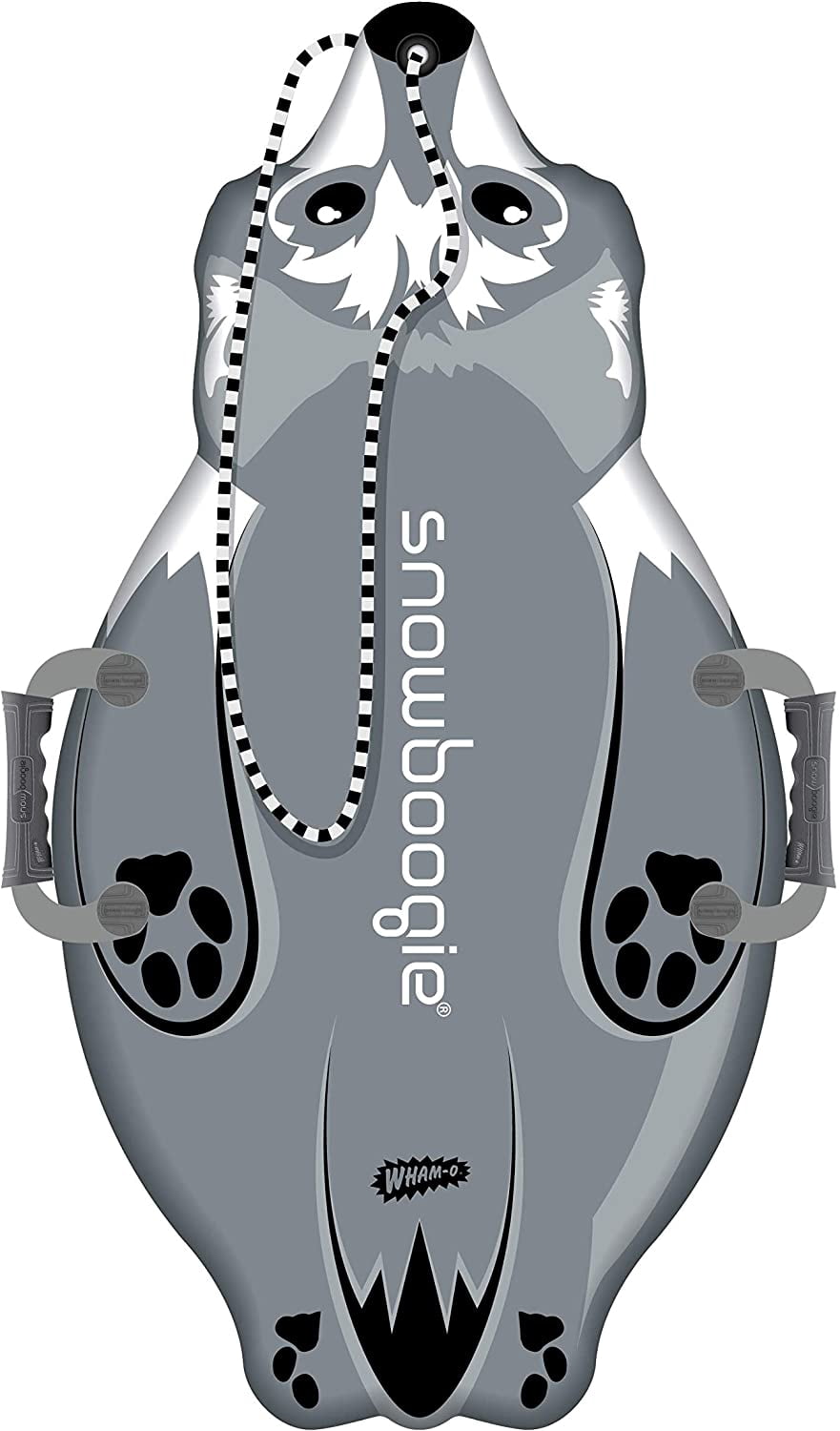 Snowboogie Wham-O Animal Sled 36" (WOLF) | Single Rider Snow Foam Sleds ...