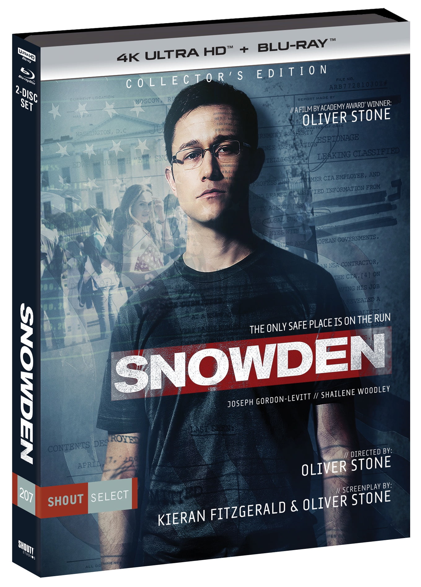 Snowden (Collector's Edition) (4K Ultra HD + Blu-ray) Shout Factory ...