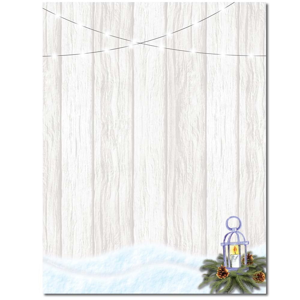 Snowdrift Letterhead Laser & Inkjet Printer Paper, 25 Sheet Pack ...