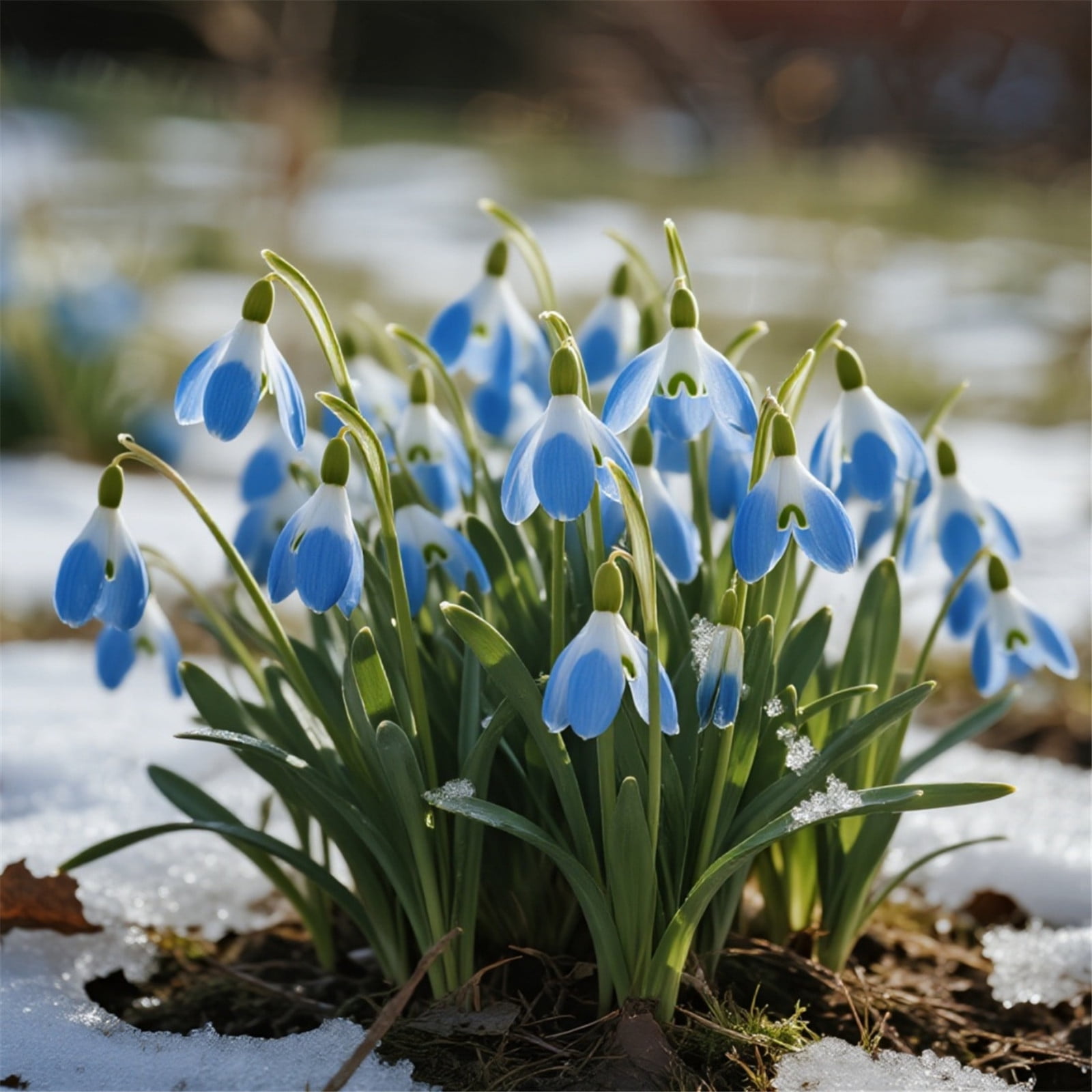 Snowdrop flower/Landscape Design Plants/Outdoor/Garden/Indoor/ Simple ...