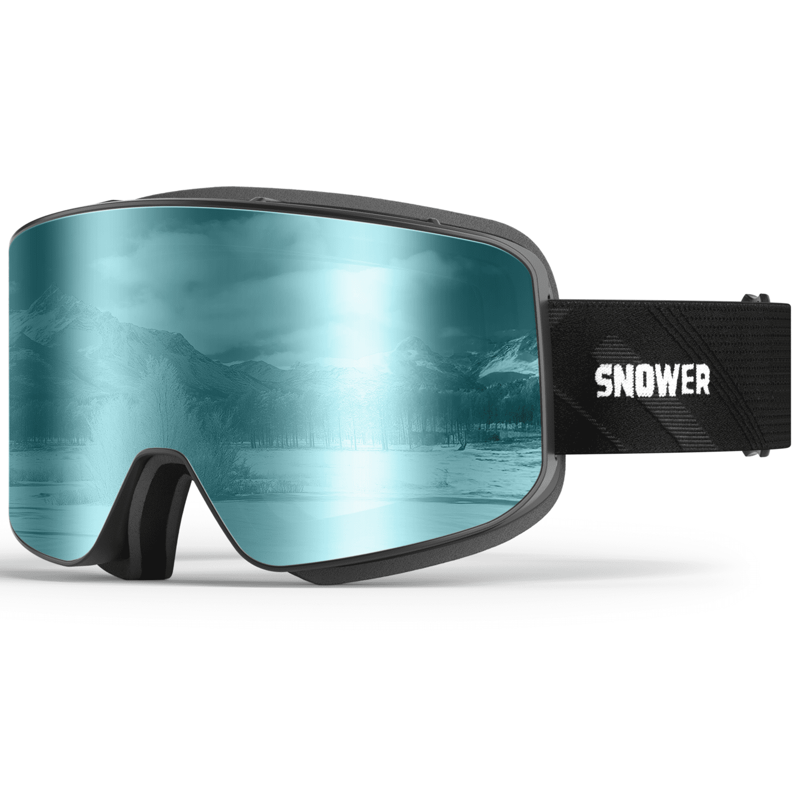 Snower OTG Ski Goggles - Over Glasses Ski/Snowboard Goggles for Men ...