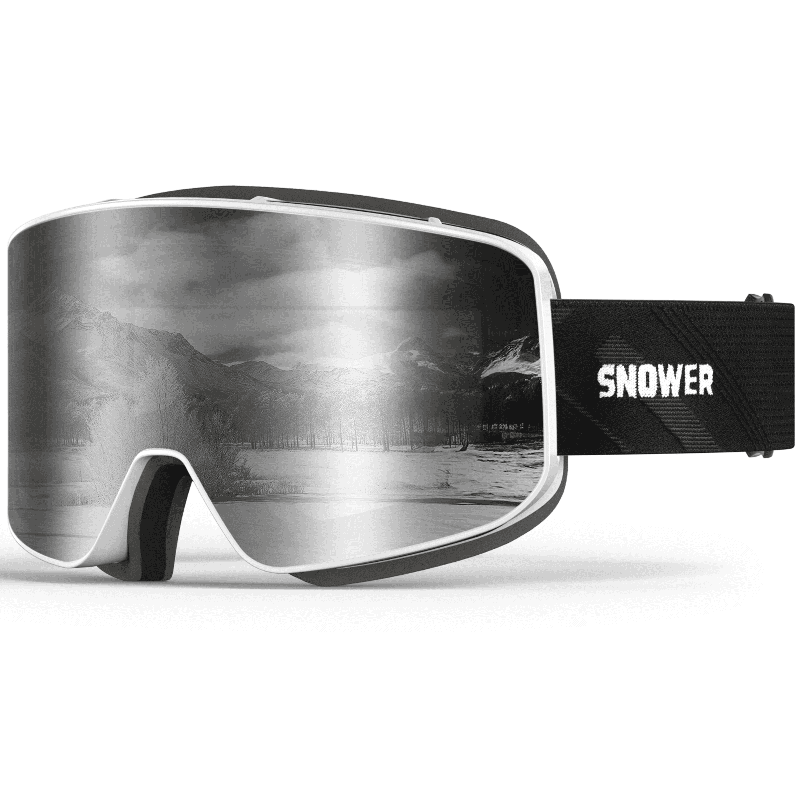 Snower OTG Ski Goggles - Over Glasses Ski/Snowboard Goggles for Men ...