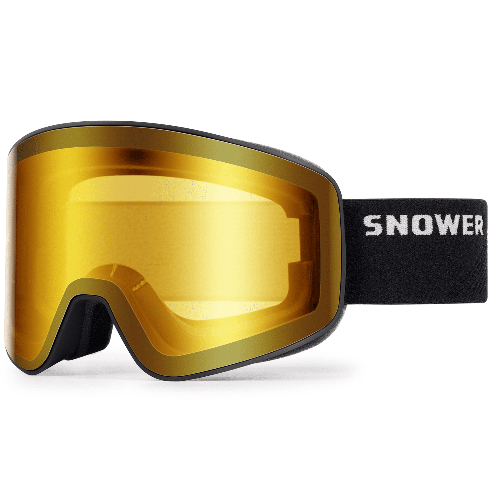Snower Ski Goggles PRO - Frameless, Interchangeable Lens 100% UV400 ...