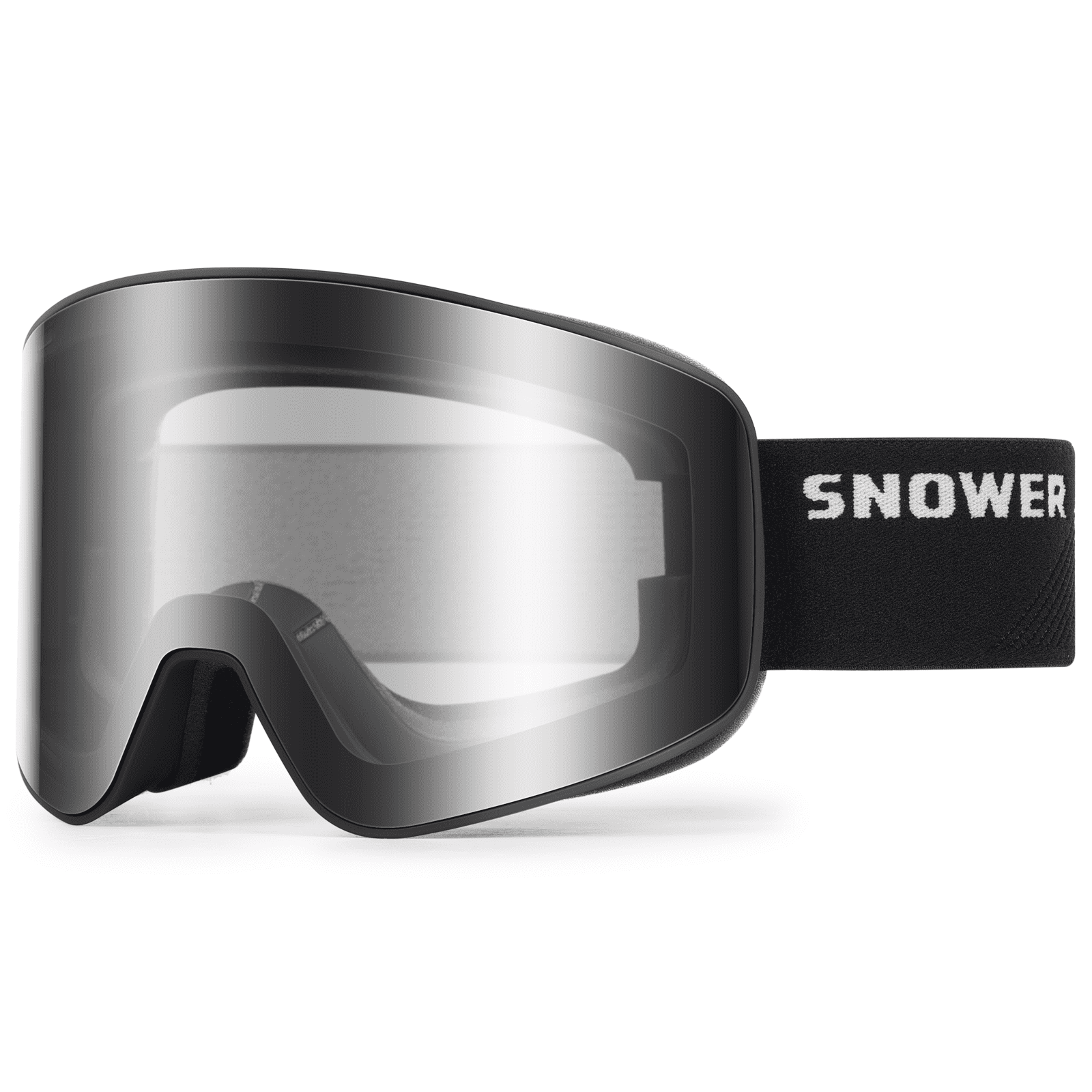 Snower Ski Goggles PRO - Frameless, Interchangeable Lens 100% UV400 ...