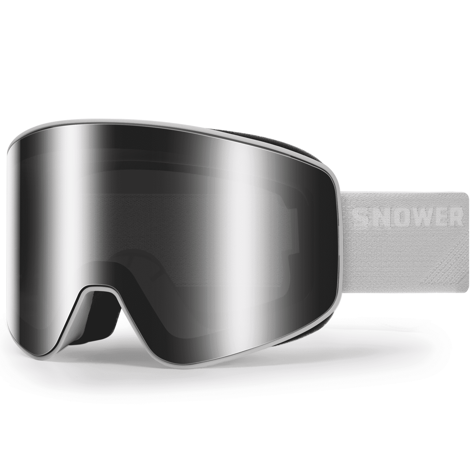Snower Ski Goggles PRO - Frameless, Interchangeable Lens 100% UV400 ...
