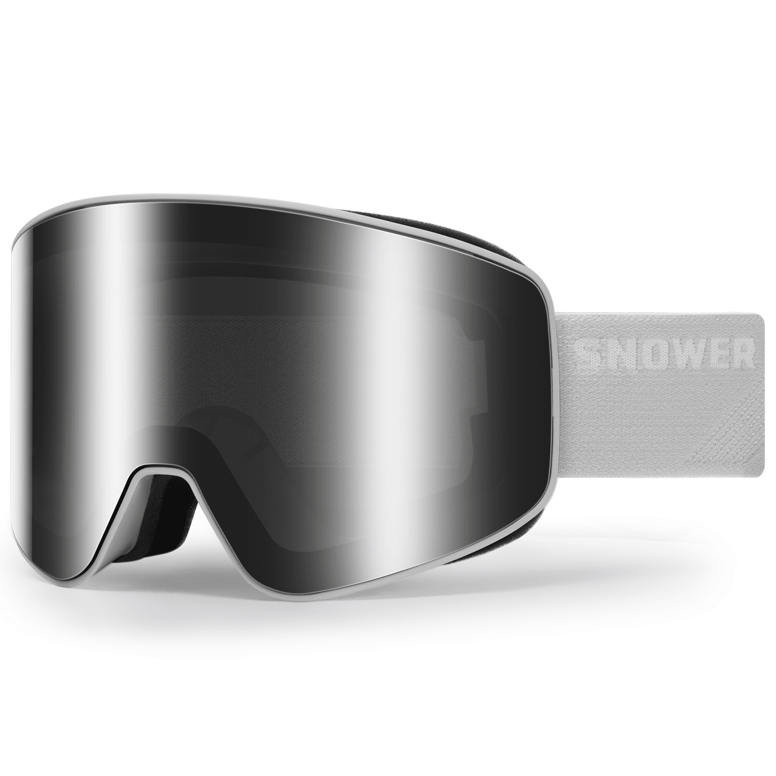 Snower Ski Goggles PRO - Frameless, Interchangeable Lens 100% UV400 ...