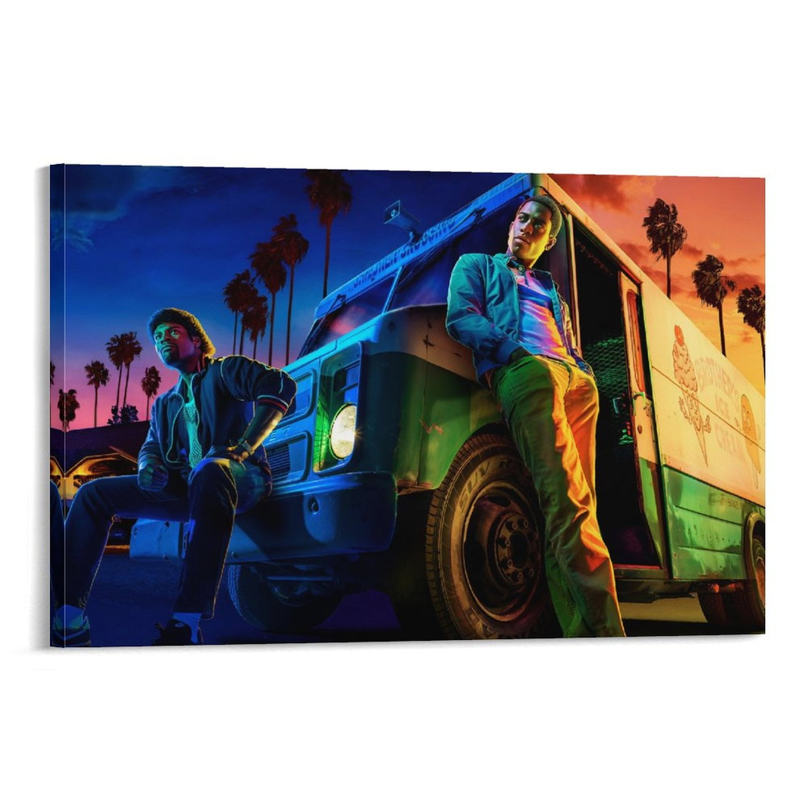 Snowfall TV Series Poster (6) Wall Art Picture Painting Poster Canvas ...