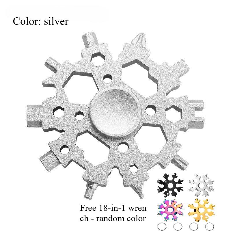 Snowflake 23 in 1 Multi-Tool Portable Wrench Tool Finger Gyroscope ...