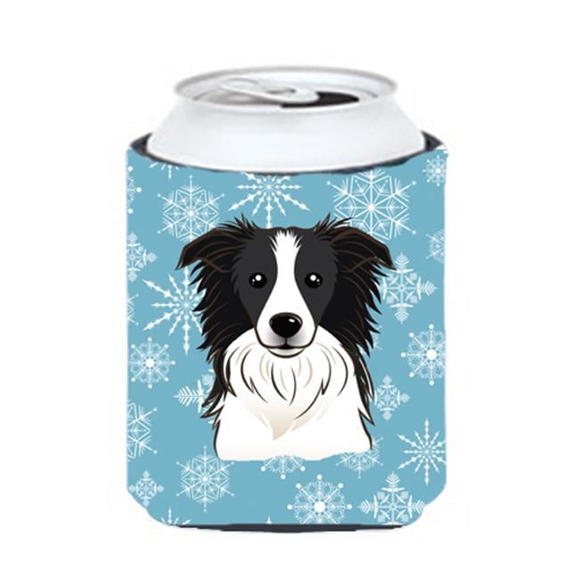Snowflake Border Collie Can & Bottle Hugger - Walmart.com