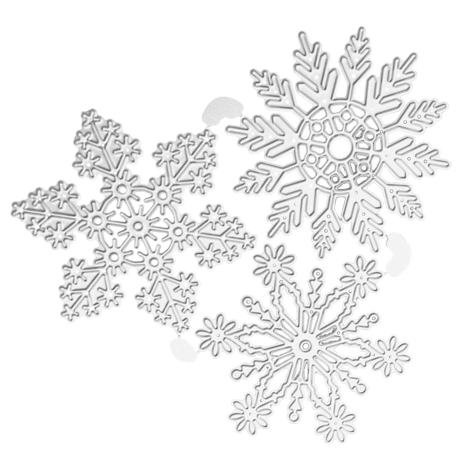 Snowflake Cutting Dies Embossing Cutting Dies Templates for Birthday ...