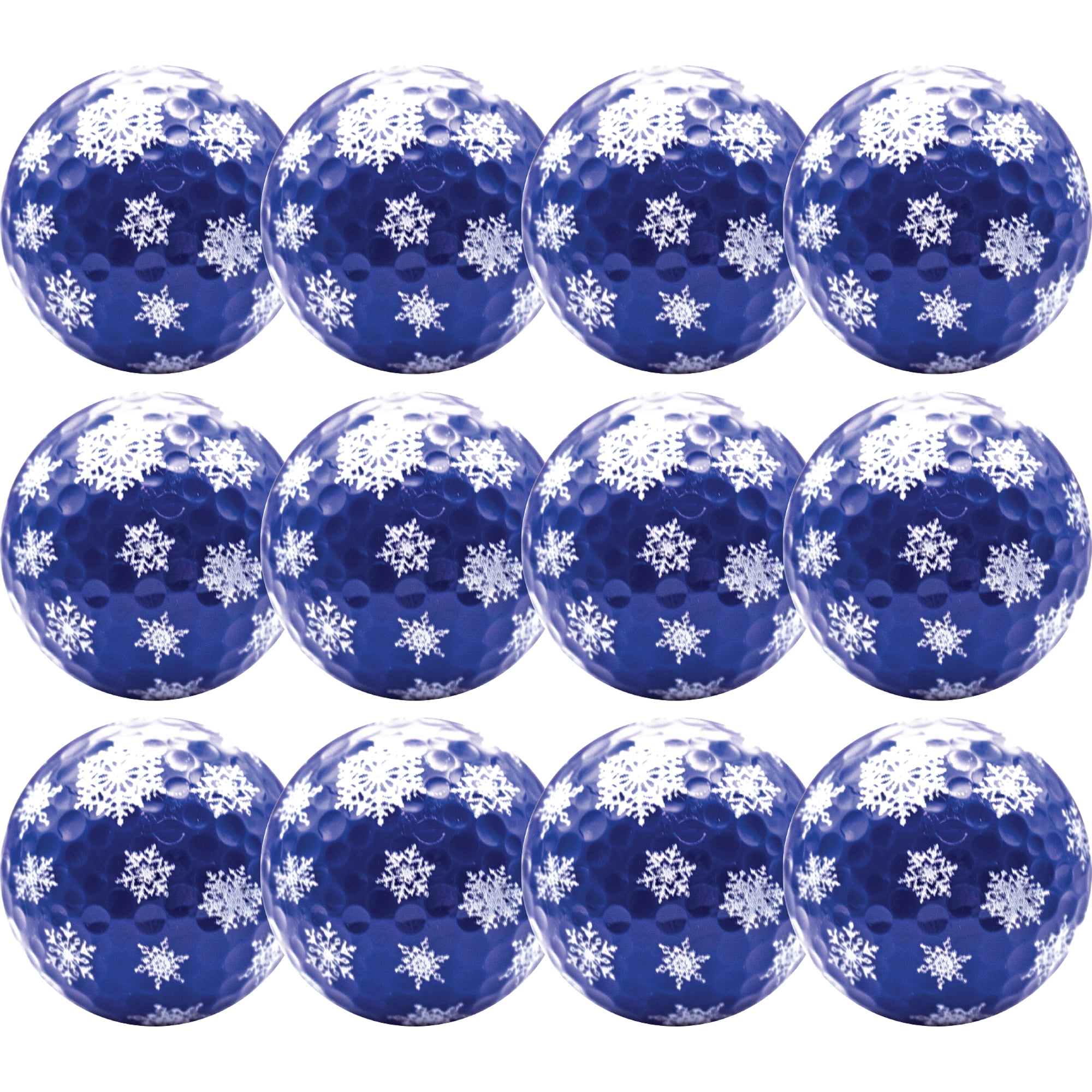 Snowflake Golf Balls, 12 Pack by GBM GOLF - Walmart.com