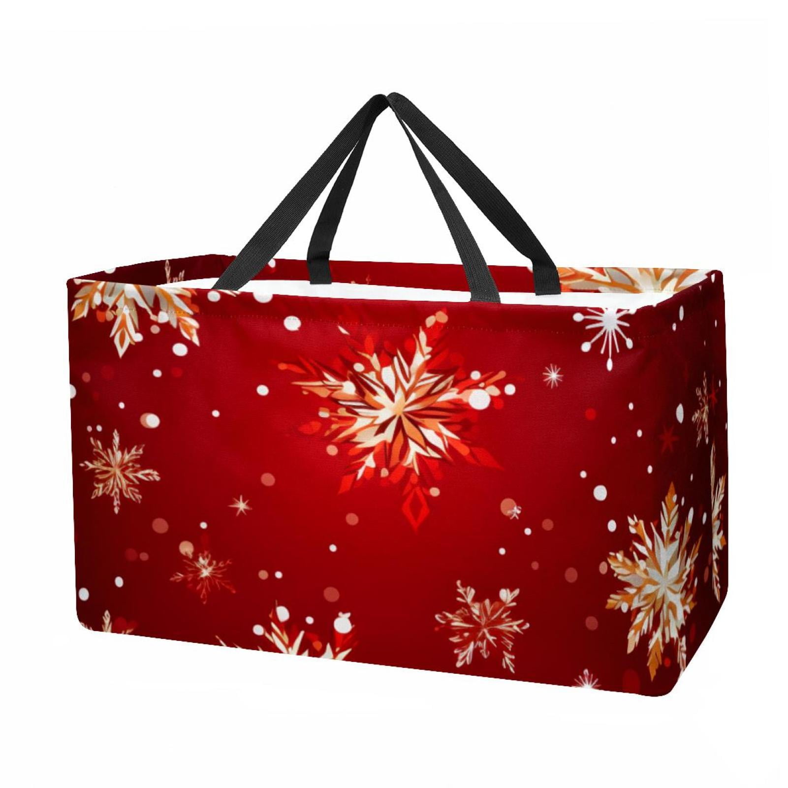 Snowflake Large Foldable Oxford Cloth Storage Basket - Versatile ...