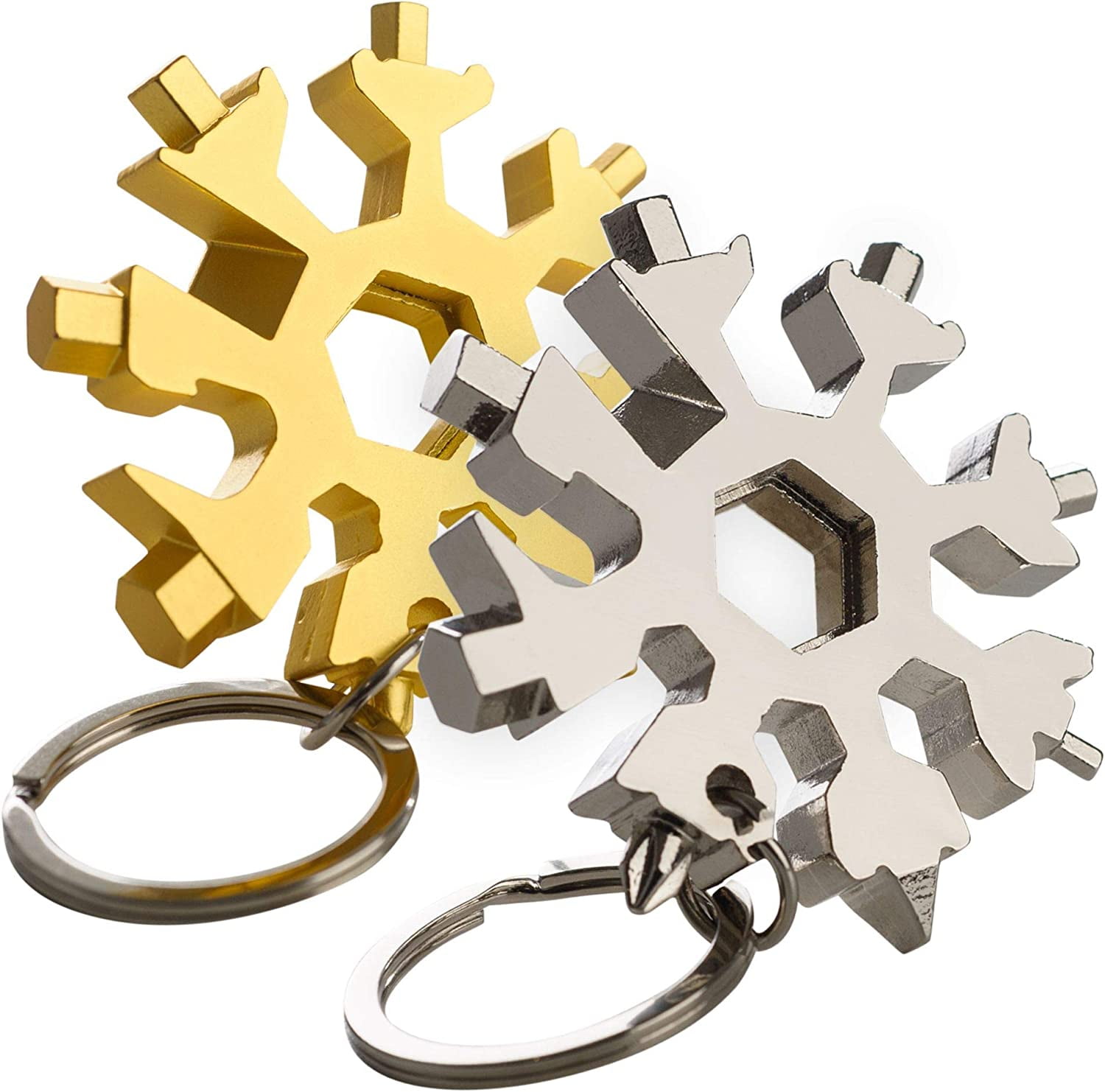 Snowflake Multi-tool Stainless Steel Portable Small Keychain ...