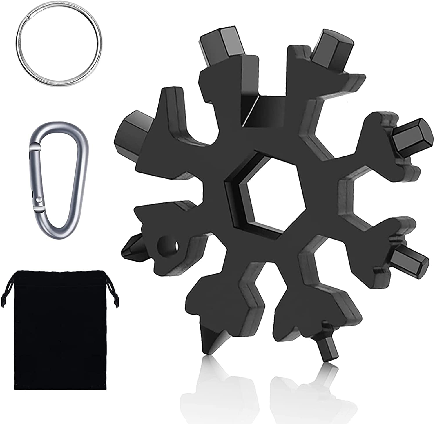 Snowflake Multitool 18-in-1Stainless Steel Snowflake Multi Tool Father ...