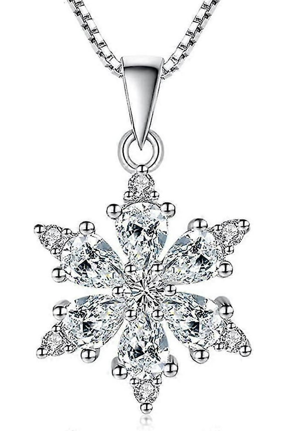 Snowflake Necklace Pendant