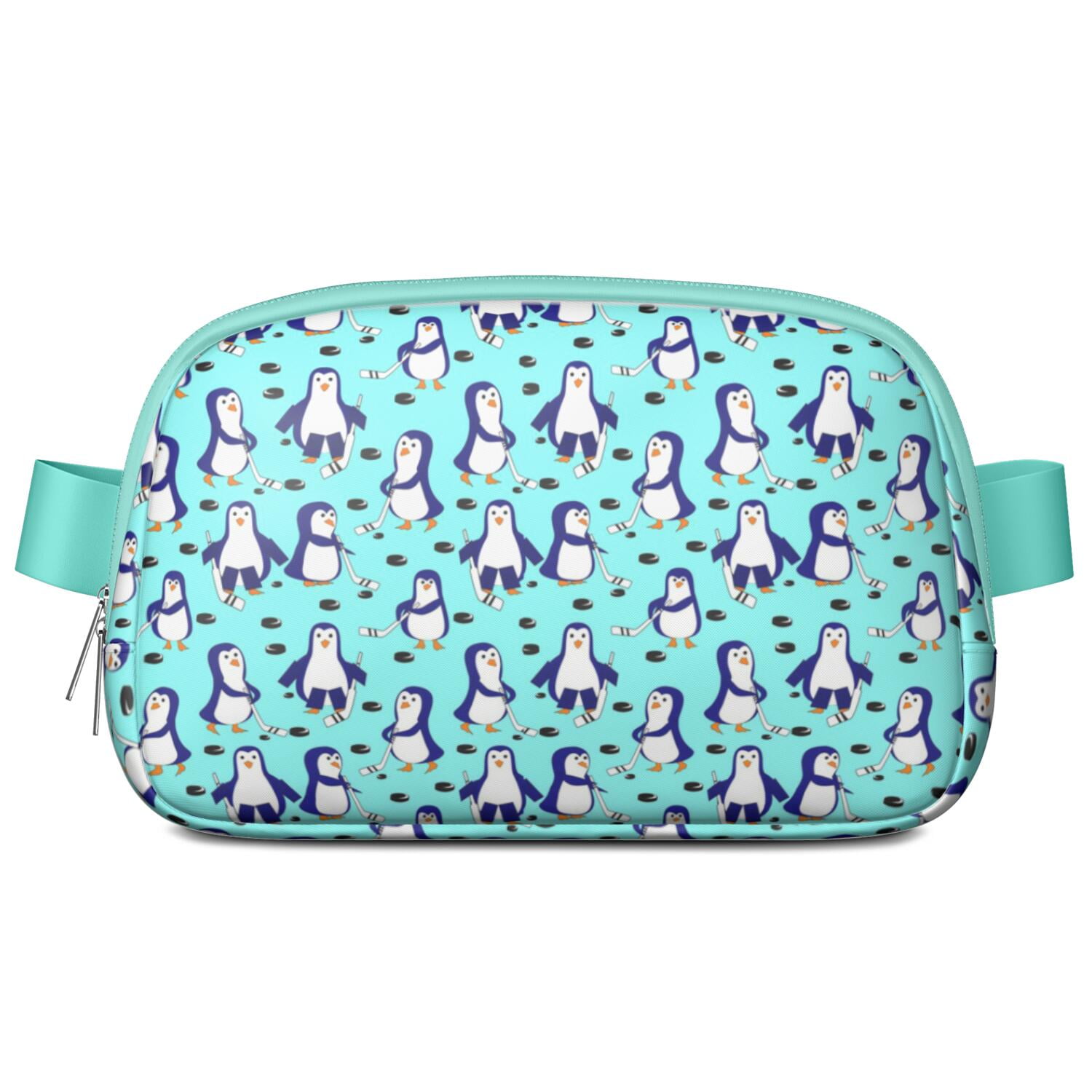 Snowflake Penguin Crossbody Bag – Cute Winter Animal Waist Pack with ...