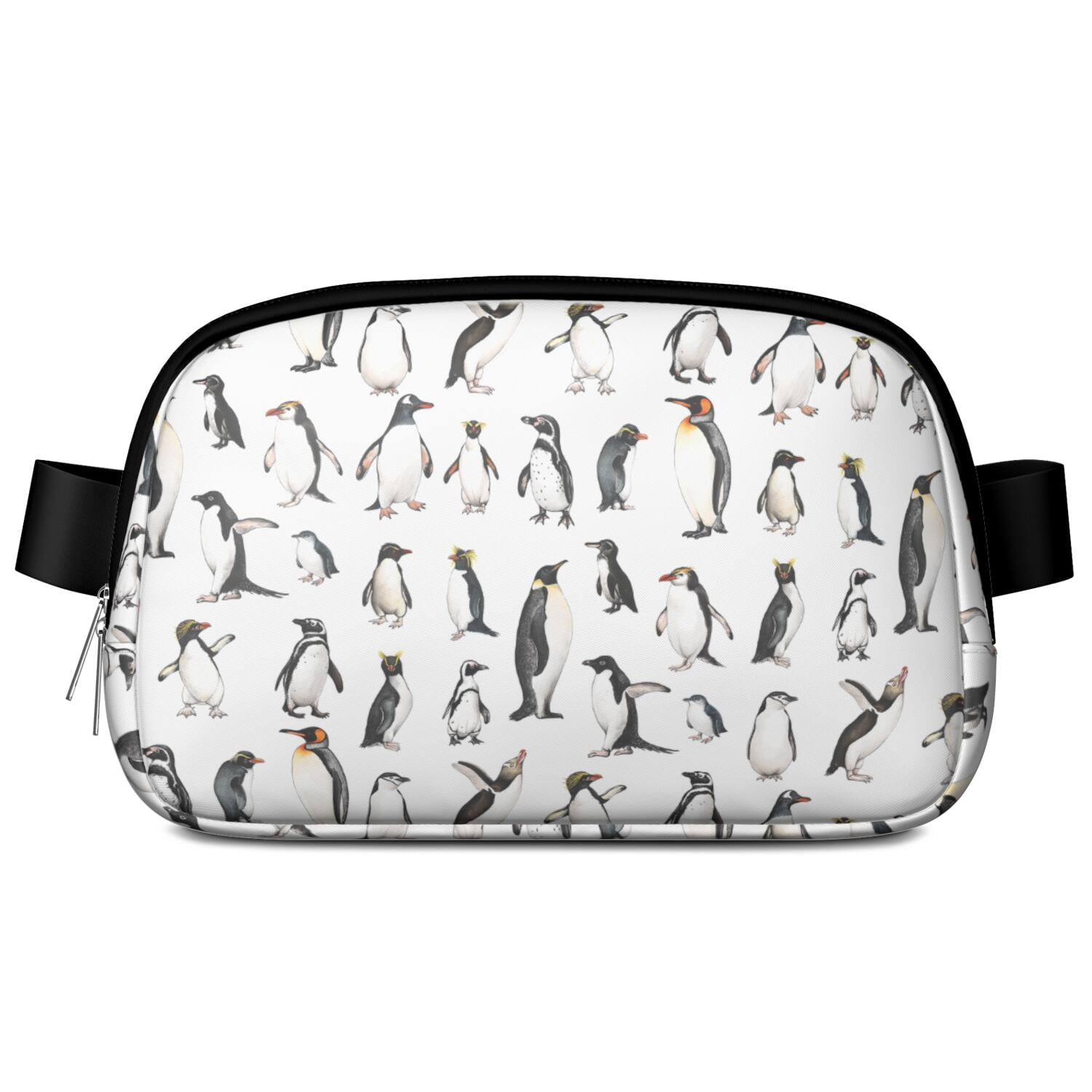 Snowflake Penguin Crossbody Bag – Cute Winter Animal Waist Pack with ...