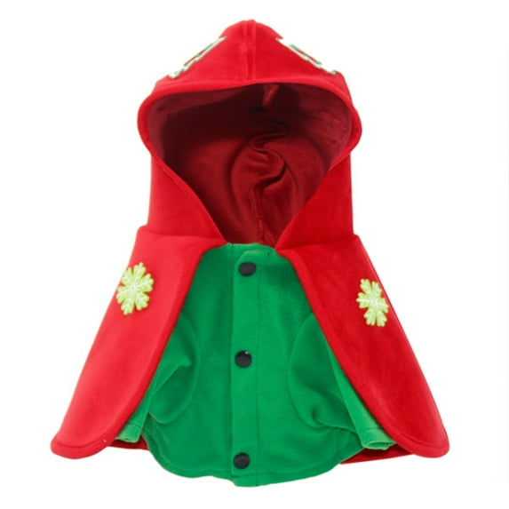 Snowflake Pet Cape - Soft Texture - Cosplay Hooded Cloak Coat - Fashion ...