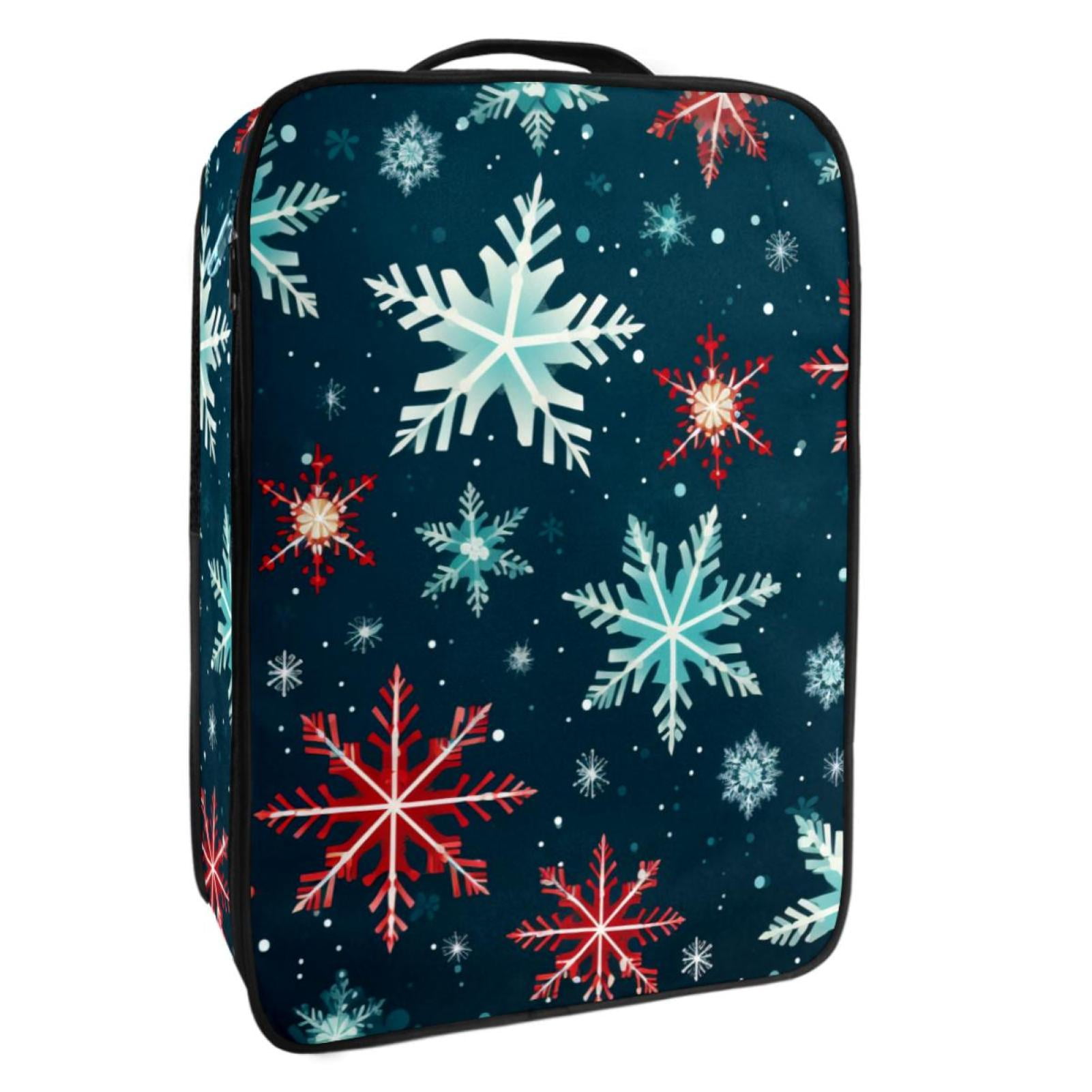 Snowflake Polyester Shoe Box Organizer Storage Container, 23x31cm ...