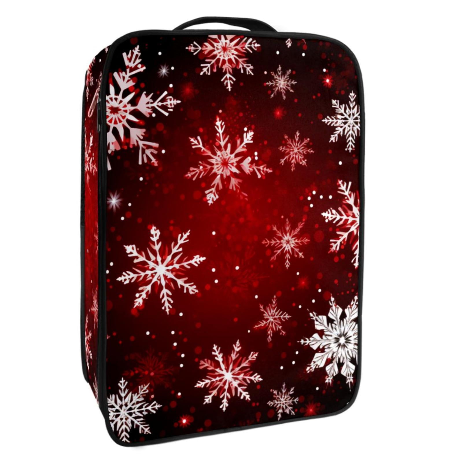 Snowflake Polyester Shoe Storage Containers, 23x31cm/9x12in, Pack of 2 ...