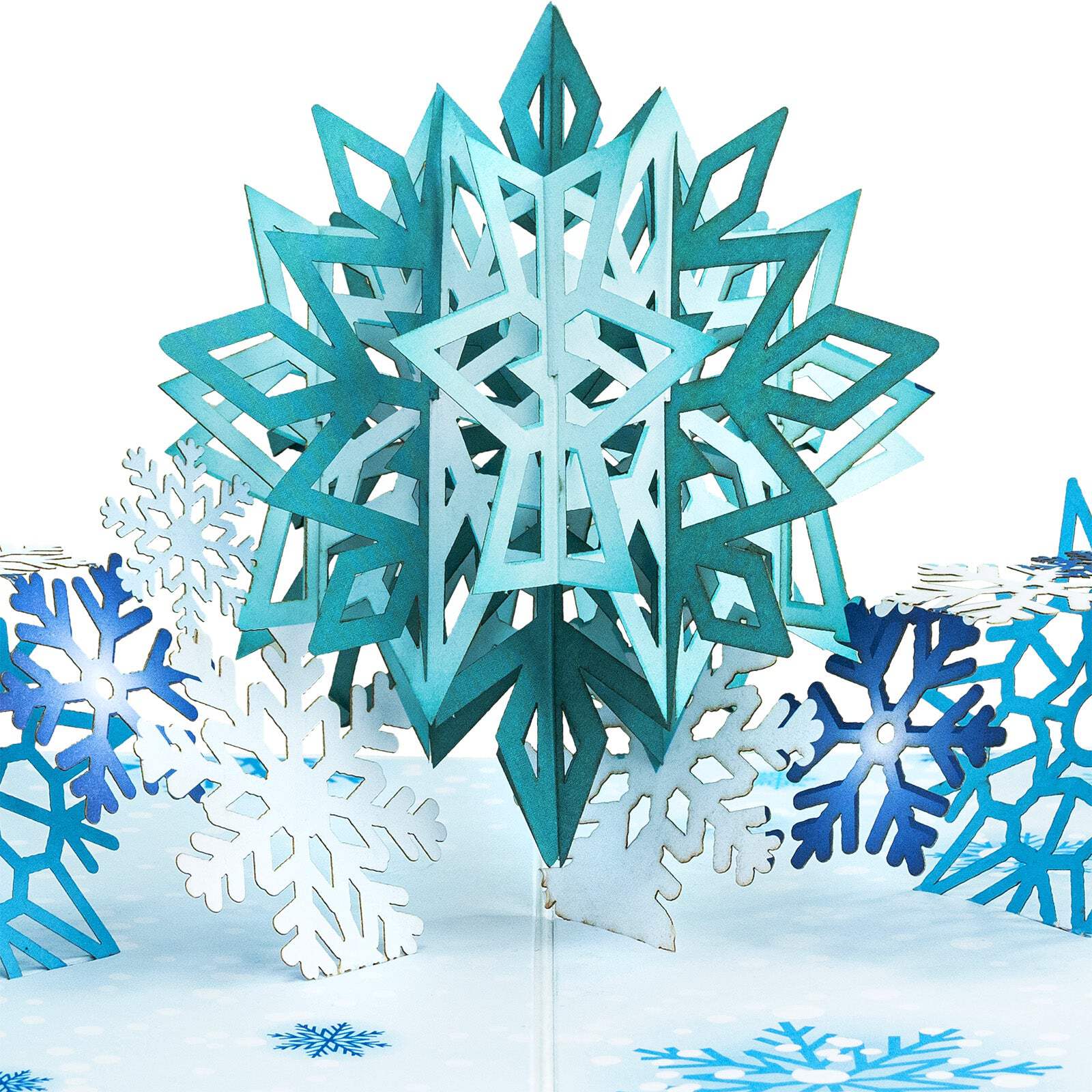 Snowflake Pop Up Card - Walmart.com