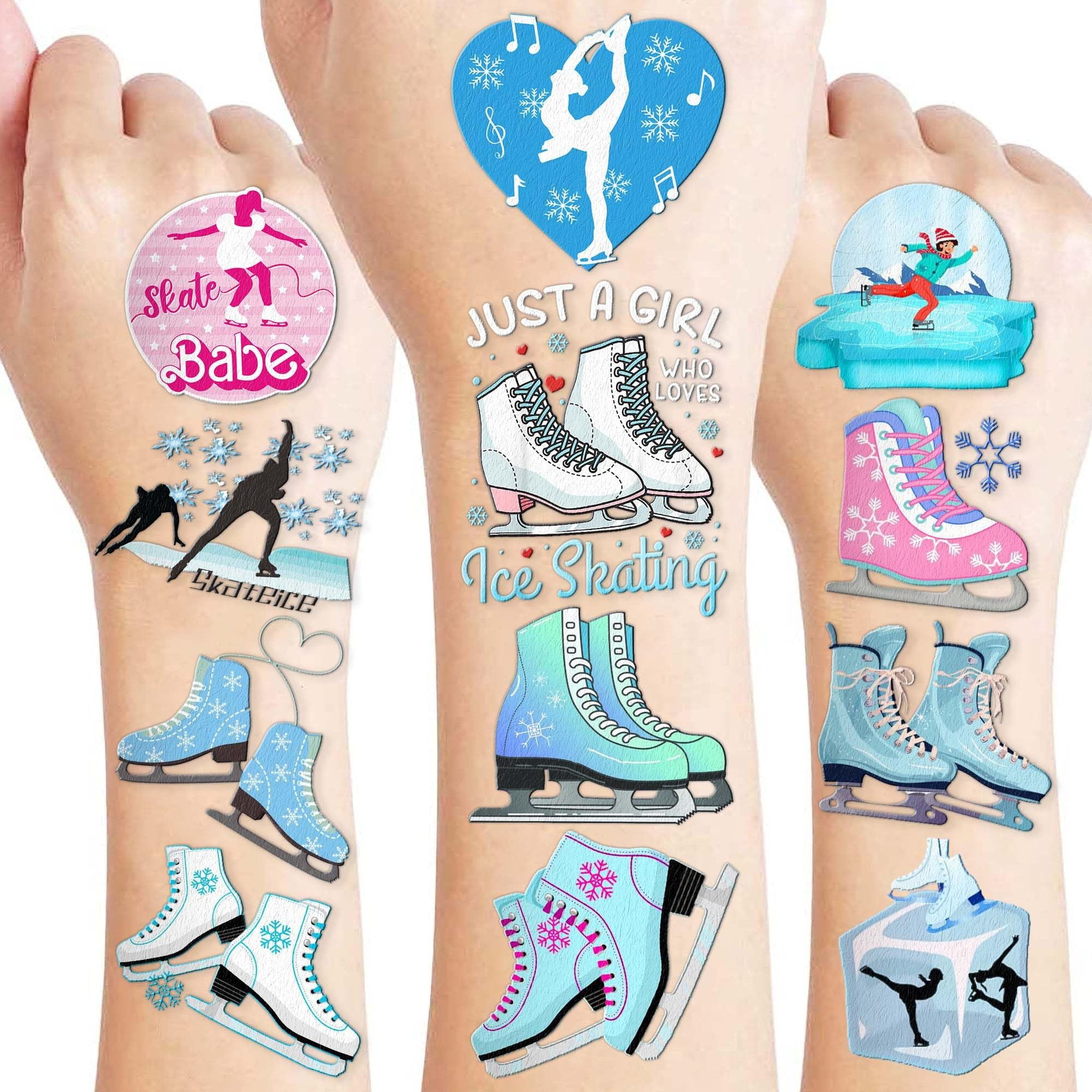 Snowflake Skate Party Pack - Ice Skating Theme Decorations & Favors Set ...