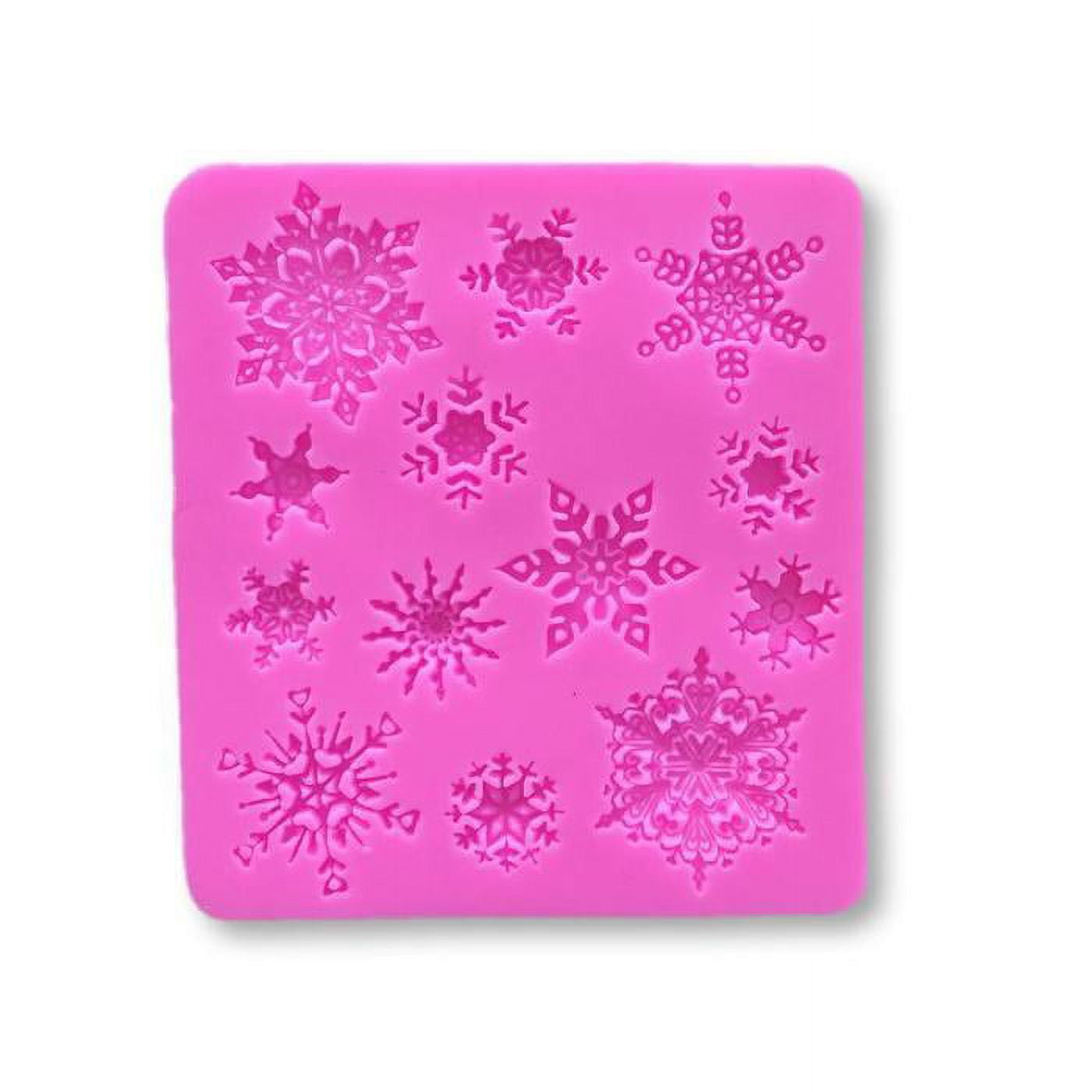 Snowflake Winter / Christmas Theme Silicone Mold - Walmart.com