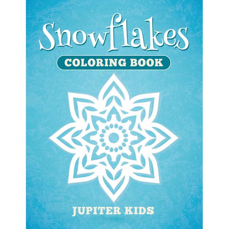 snowflakes coloring book