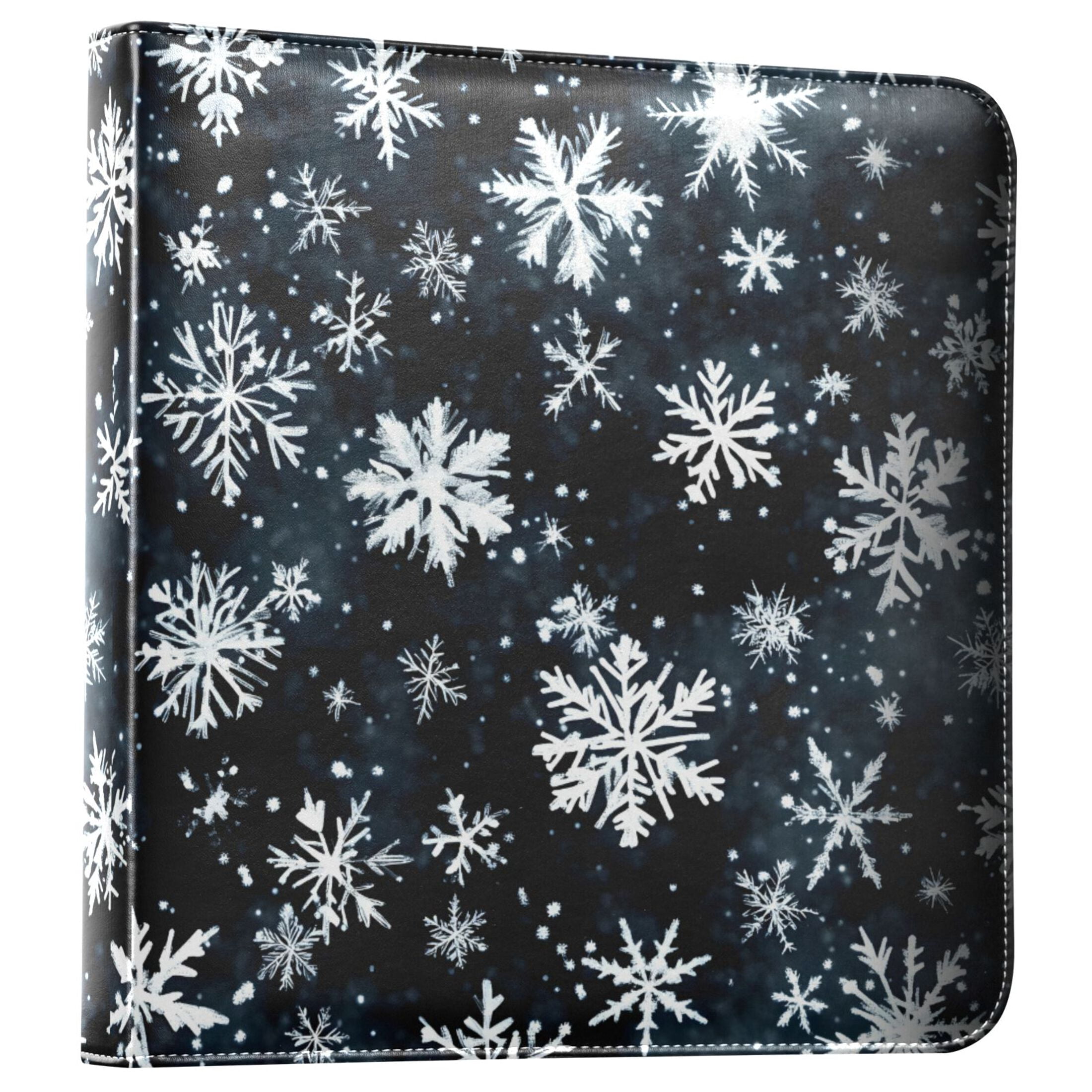 Snowflakes in The Dark Large Photo Album Self Adhesive 20 Blank Pages ...