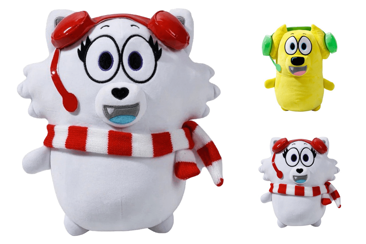 Snowi Snuggle Bundle Plush Dolls, 9.8 Inch Snowi Plush Toys, Cute Plush Toys for Sleeping by The ...