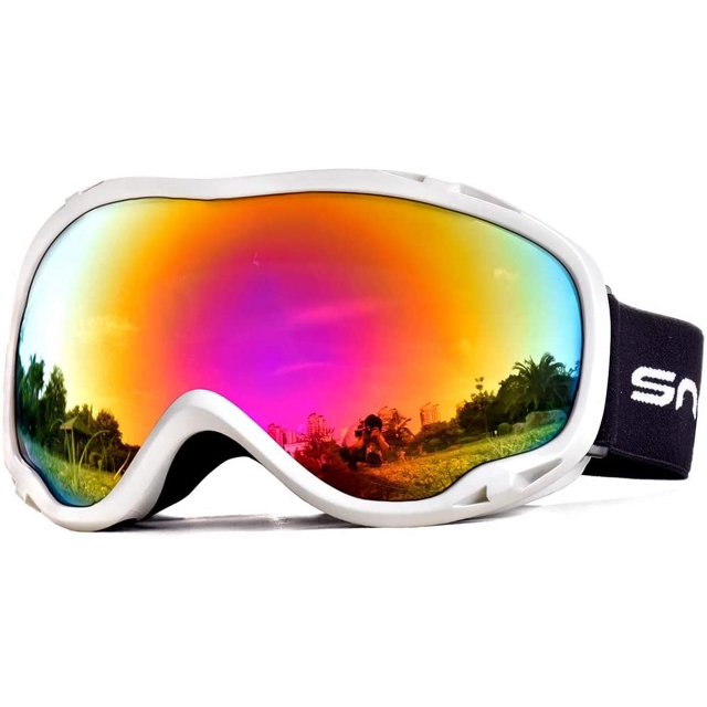 Snowledge Glacier Ski Snow Goggles for Men Women Adult, OTG Snowboard ...