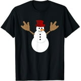 Snowman Asl Sign Language I Love You T-Shirt - Walmart.com