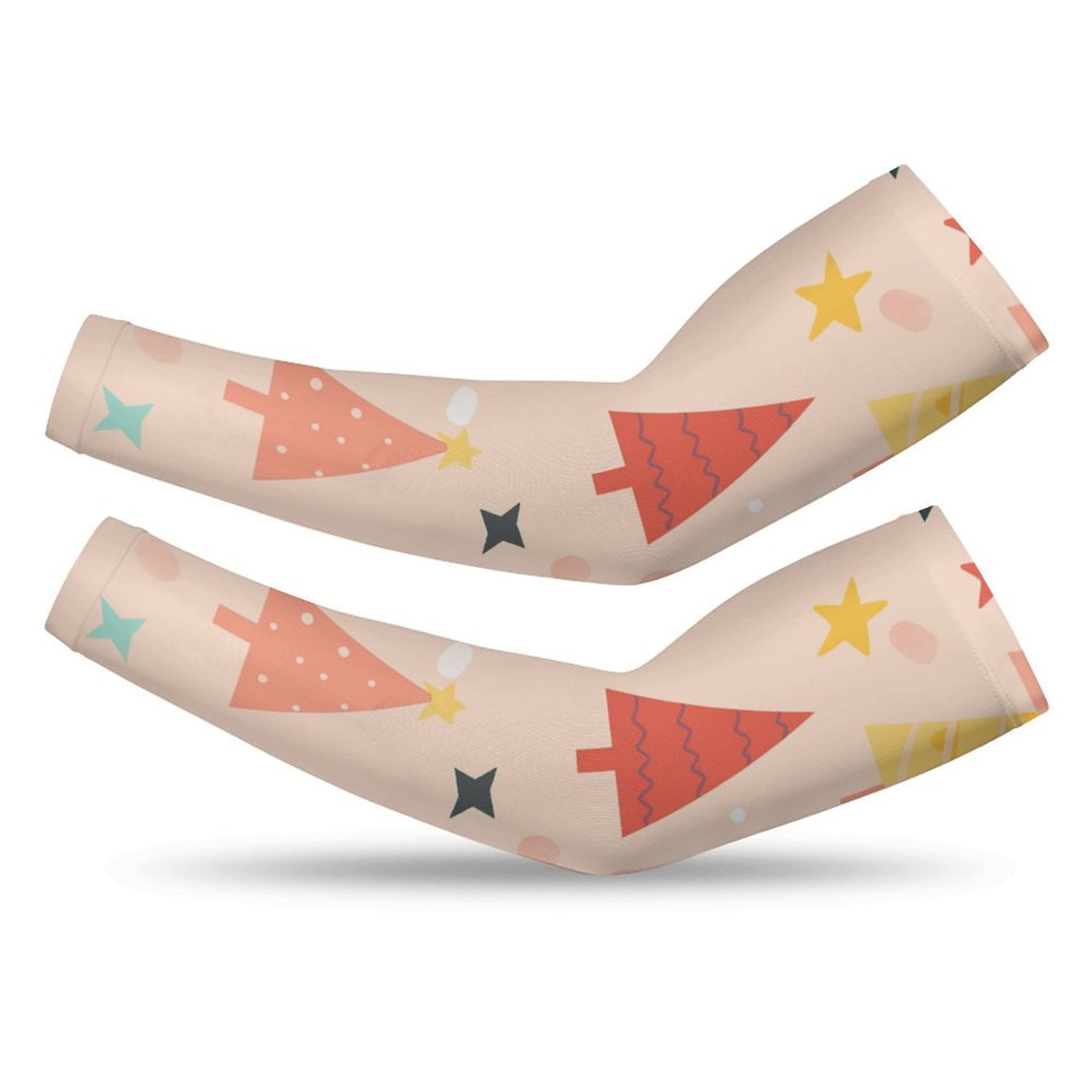 Snowman Christmas Tree Elk Gardening Sleeves Farm Sun Protection Arm ...