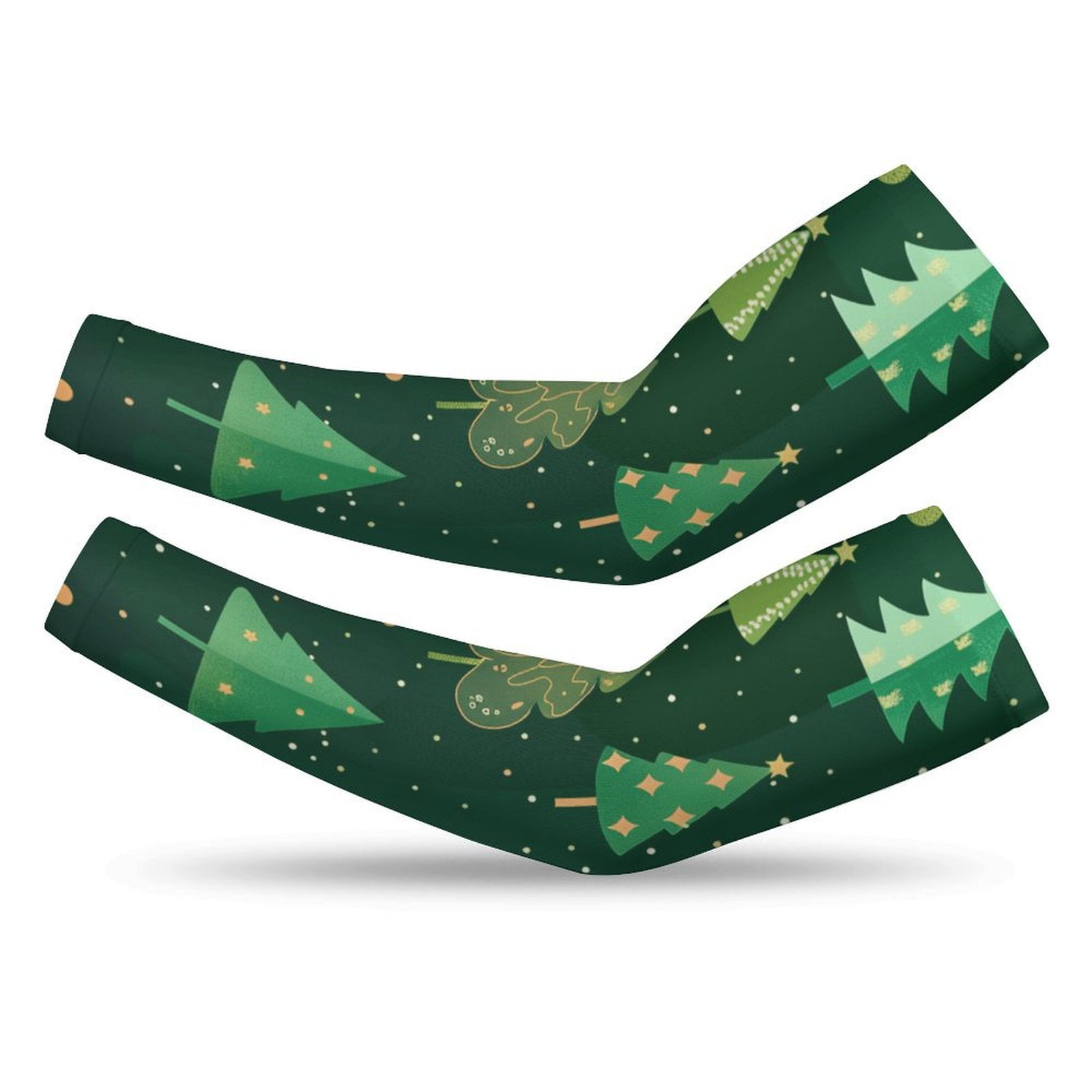 Snowman Christmas Tree Elk Gardening Sleeves Farm Sun Protection Arm ...