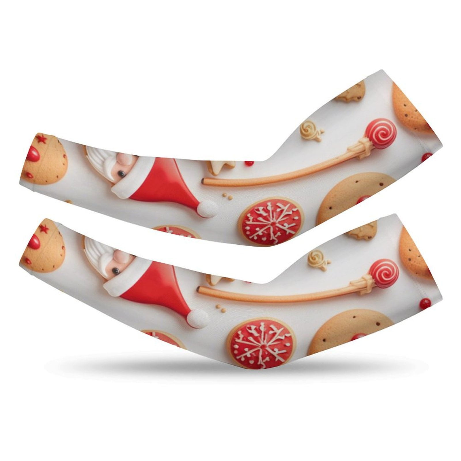 Snowman Christmas Tree Elk Gardening Sleeves Farm Sun Protection Arm ...