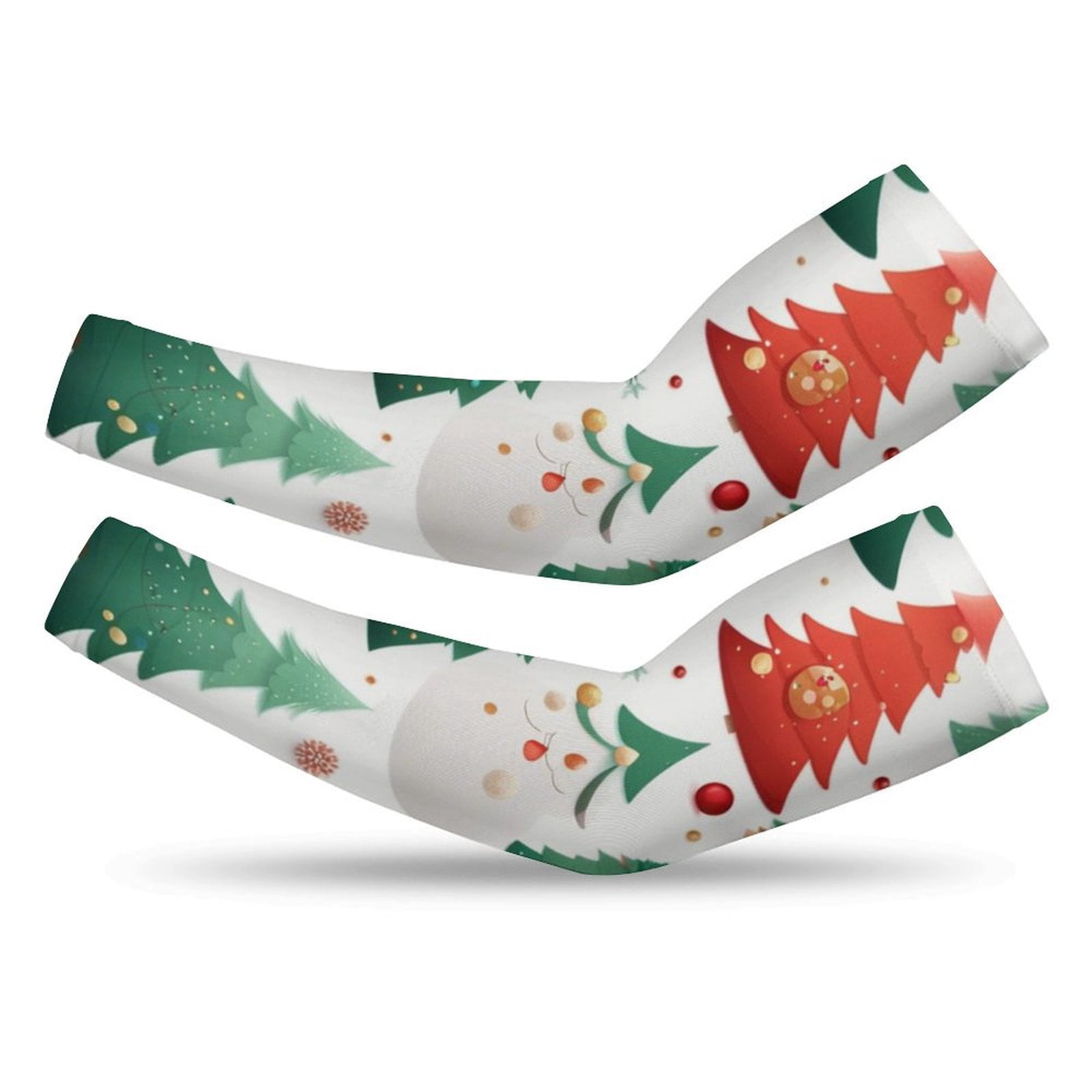 Snowman Christmas Tree Elk Gardening Sleeves Farm Sun Protection Arm ...