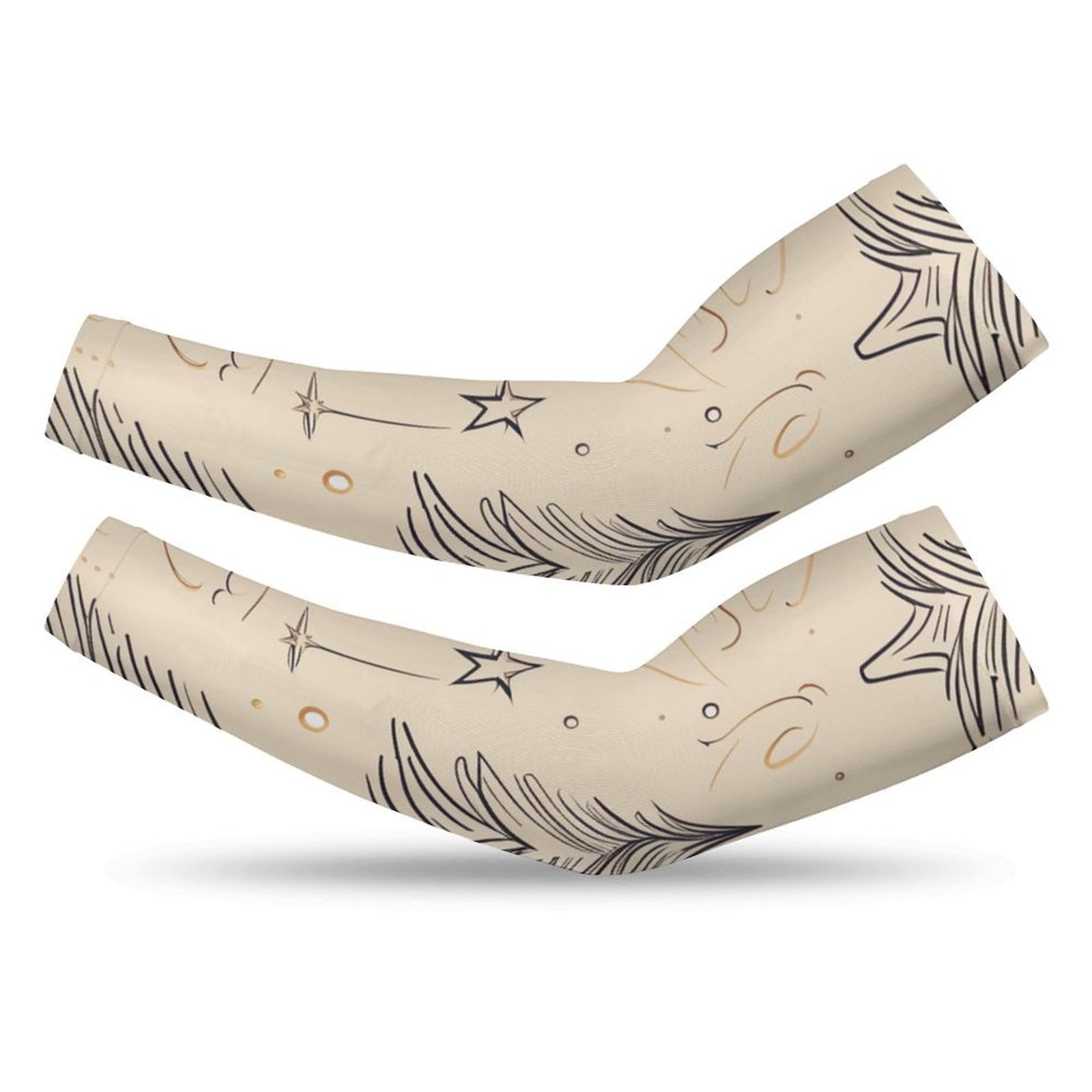 Snowman Christmas Tree Elk Gardening Sleeves Farm Sun Protection Arm ...